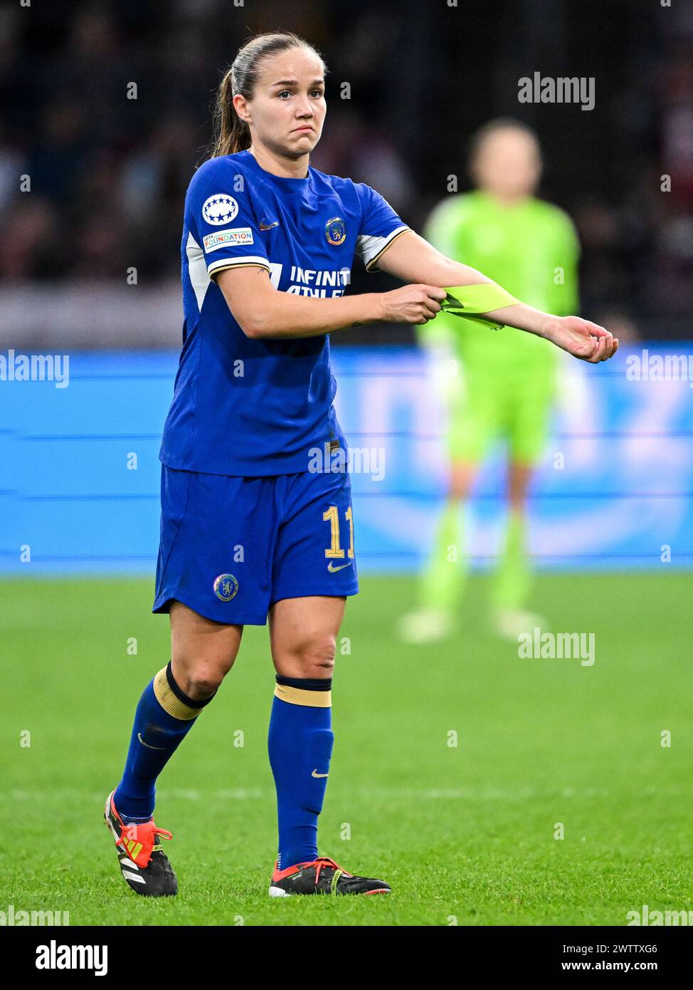 AMSTERDAM - Guro Reiten of Chelsea FC during the UEFA Champions League ...