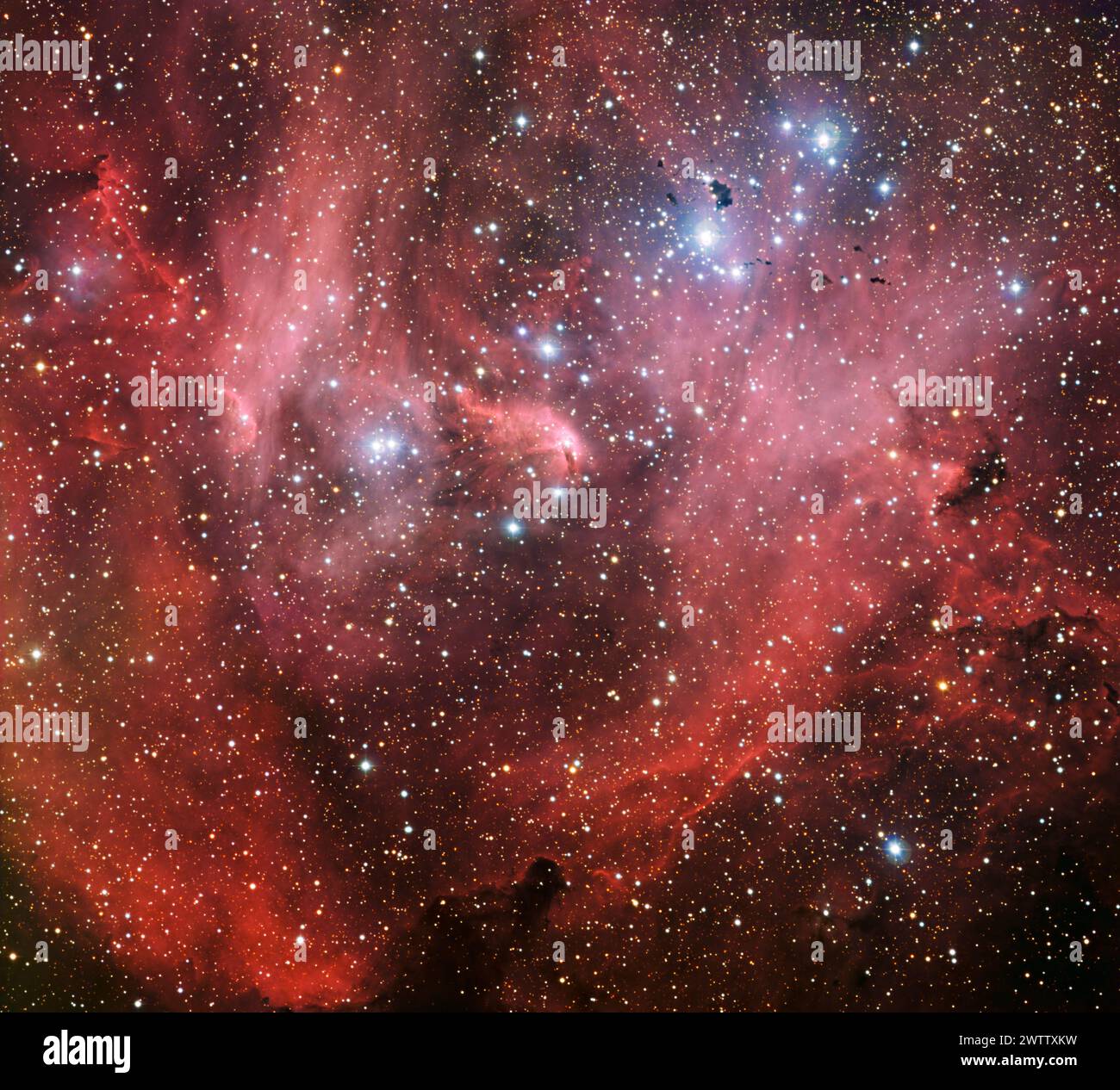 Red gas cloud hi-res stock photography and images - Alamy