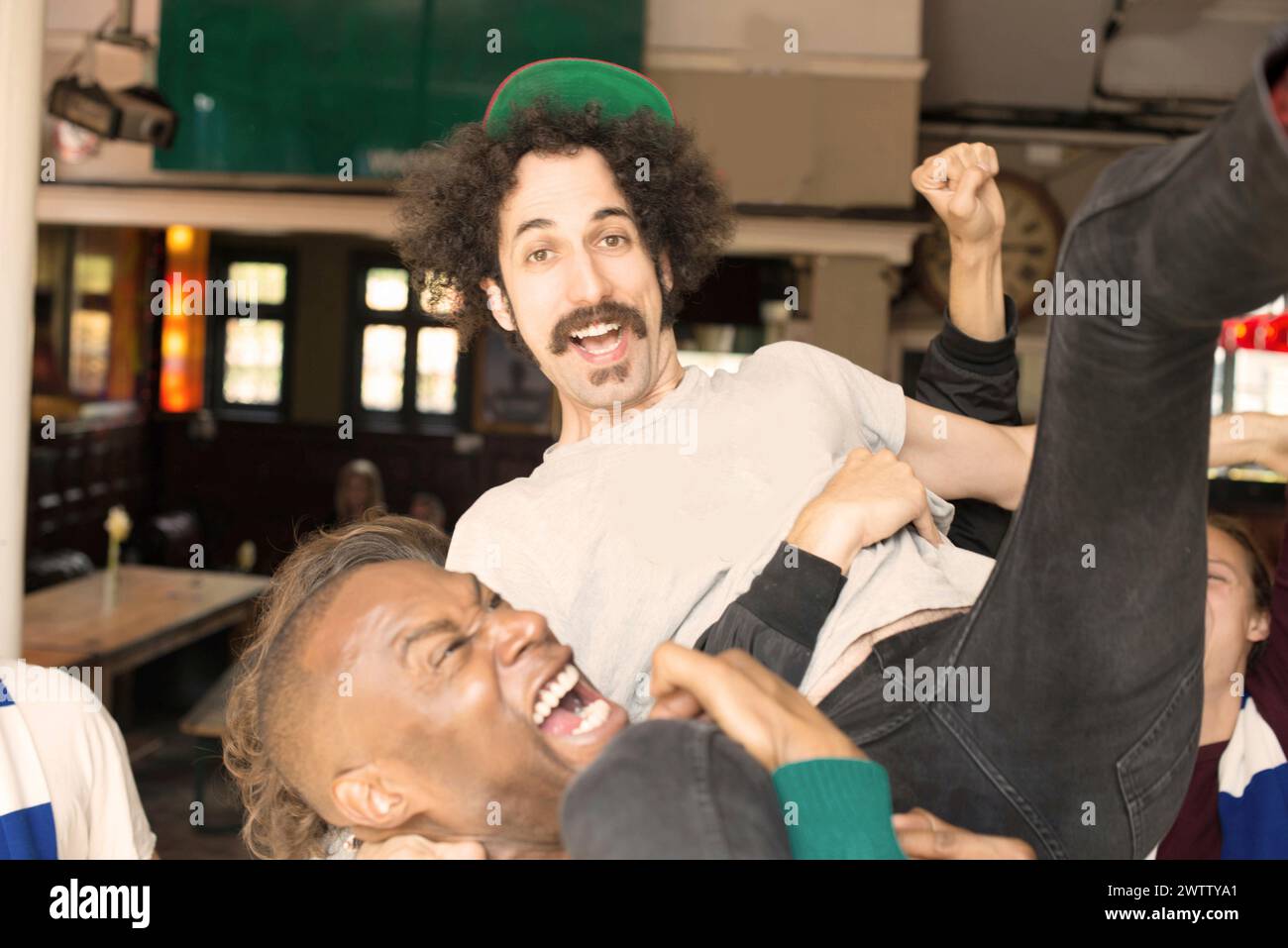 Diverse friends having fun hi-res stock photography and images - Alamy