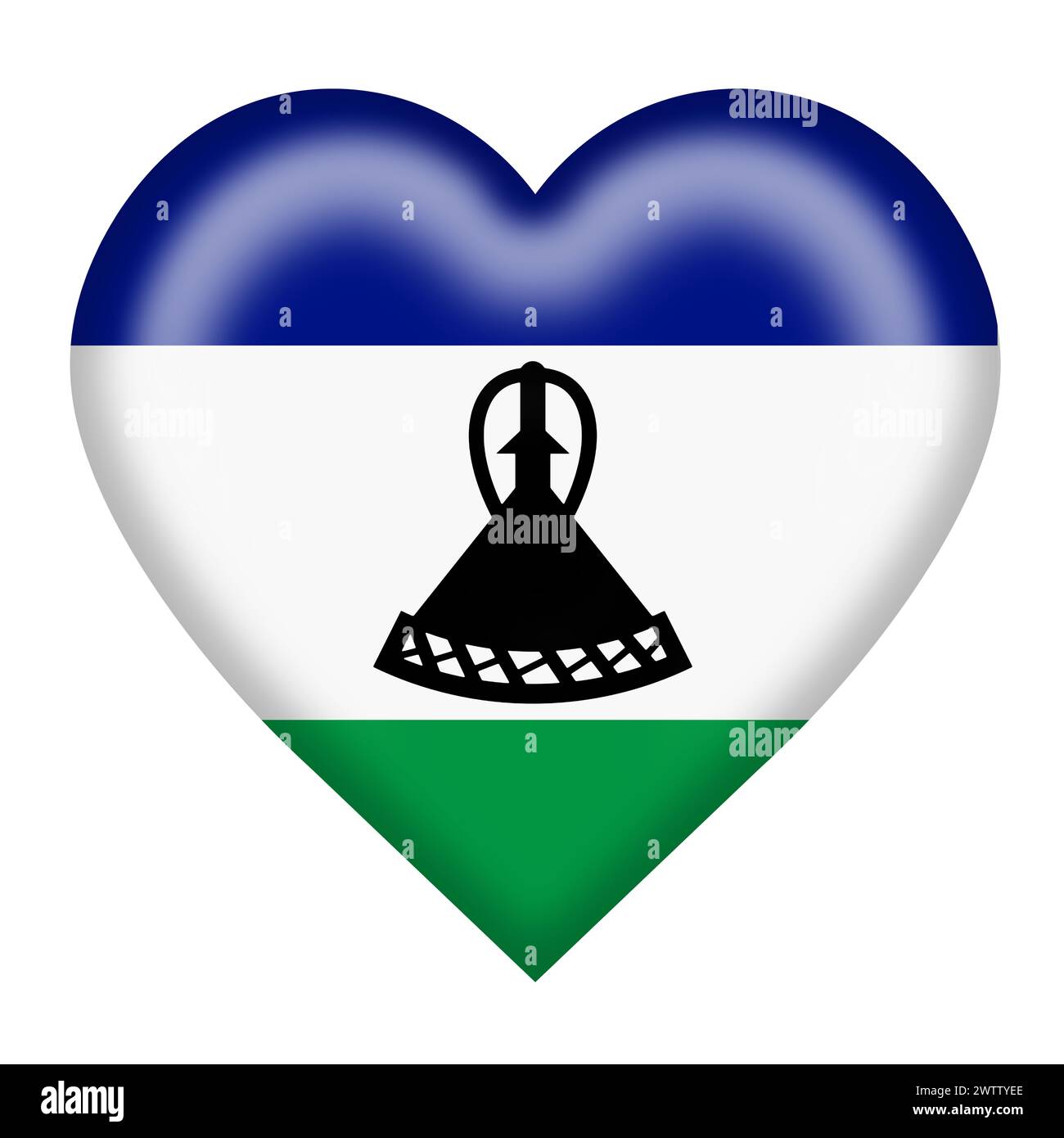 Lesotho official banner Cut Out Stock Images & Pictures - Alamy