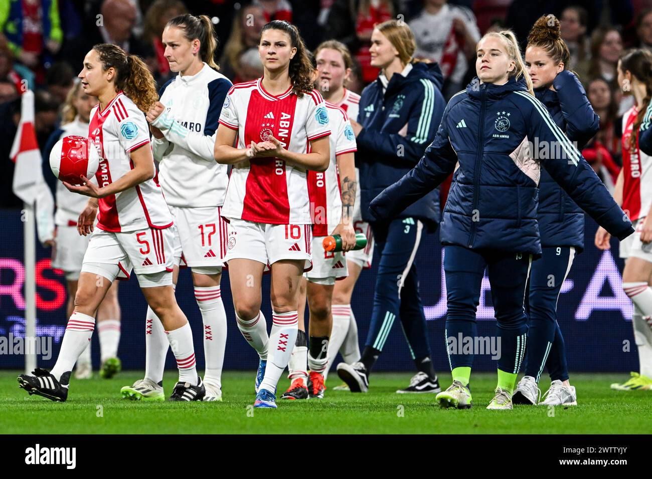AMSTERDAM - Danique Noordman of Ajax during the UEFA Champions League ...