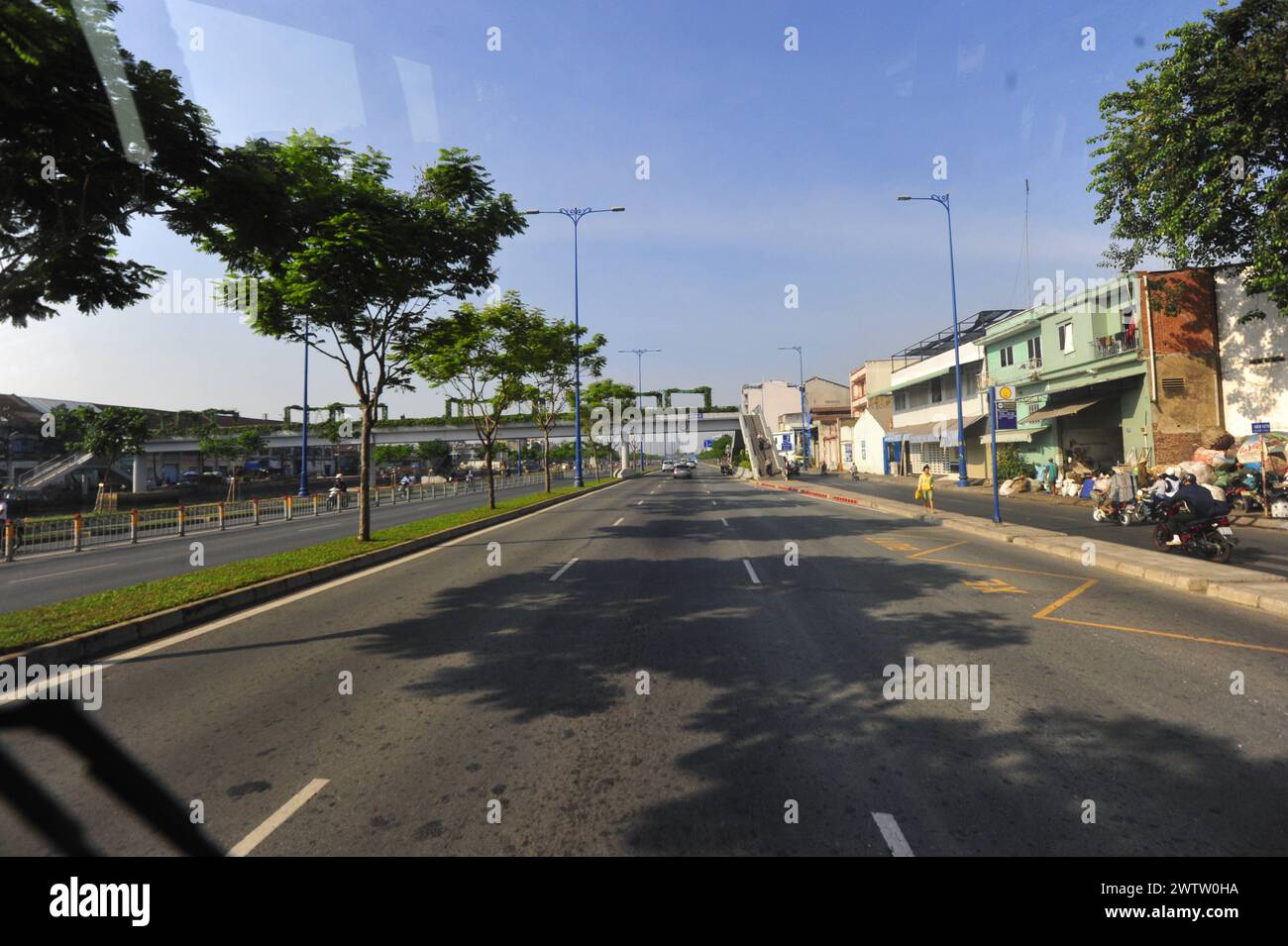 a traffic route or transport route as infrastructure for mobility ...