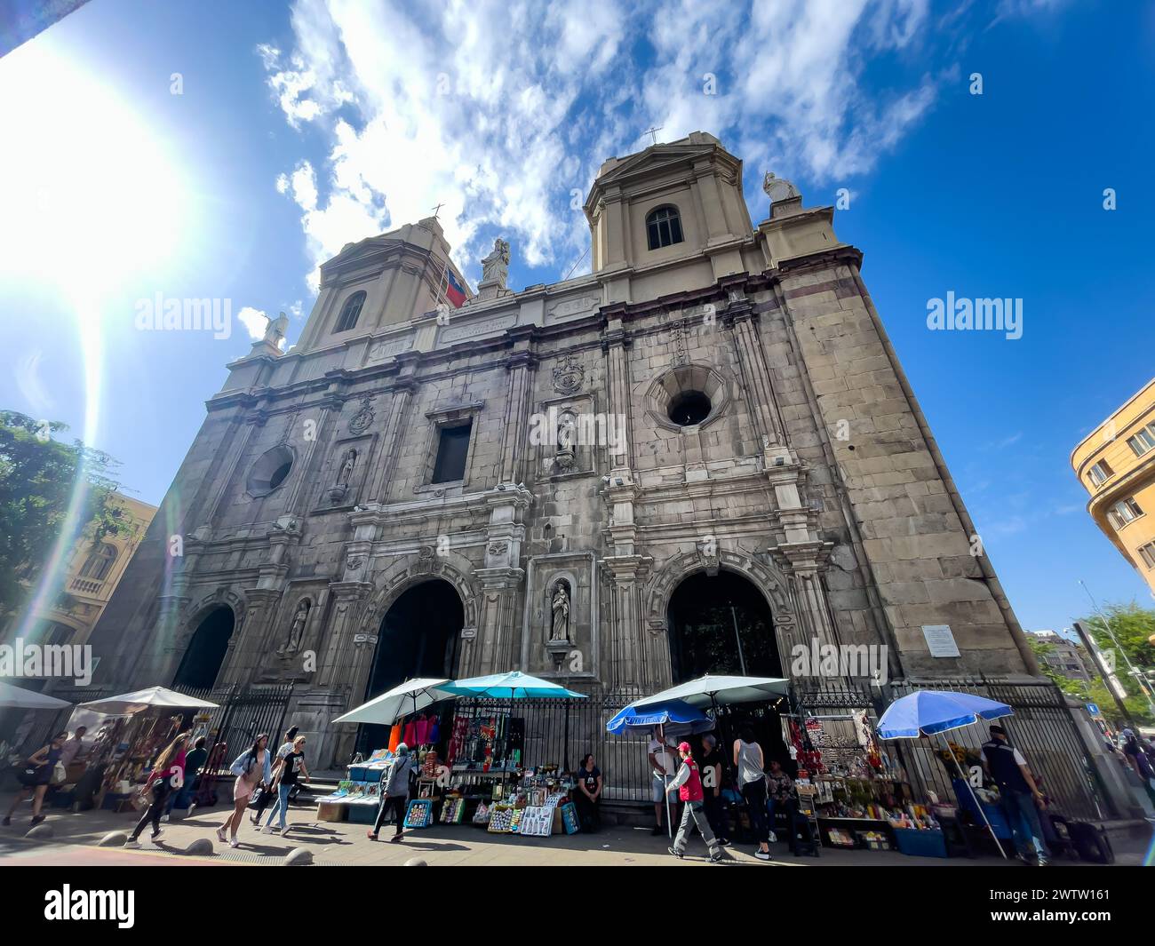 Beautiful aerial footage of the Plaza de Armas, Metropolitan Cathedral ...