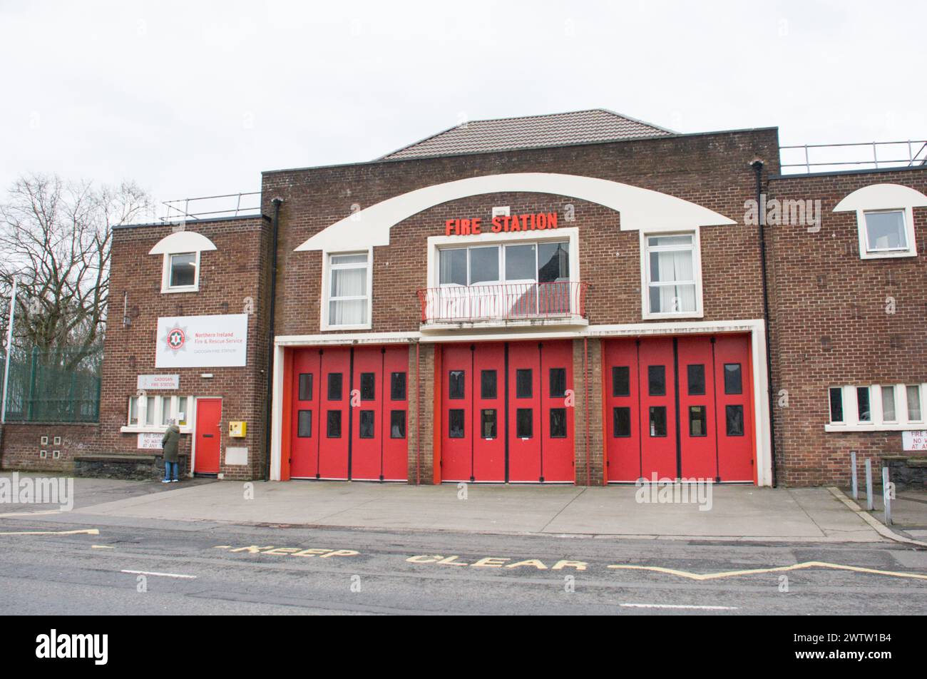 Northern Ireland fire & rescue service Cadogan fire service. Belfast ...