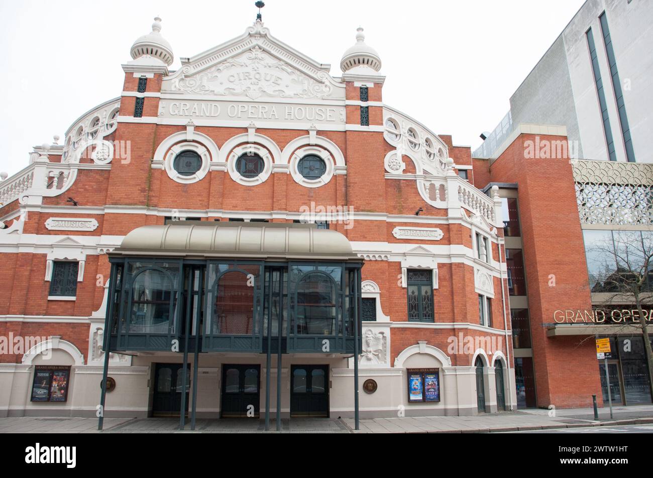 Belfast Grand Opera House, Belfast. Northern Ireland Stock Photo - Alamy