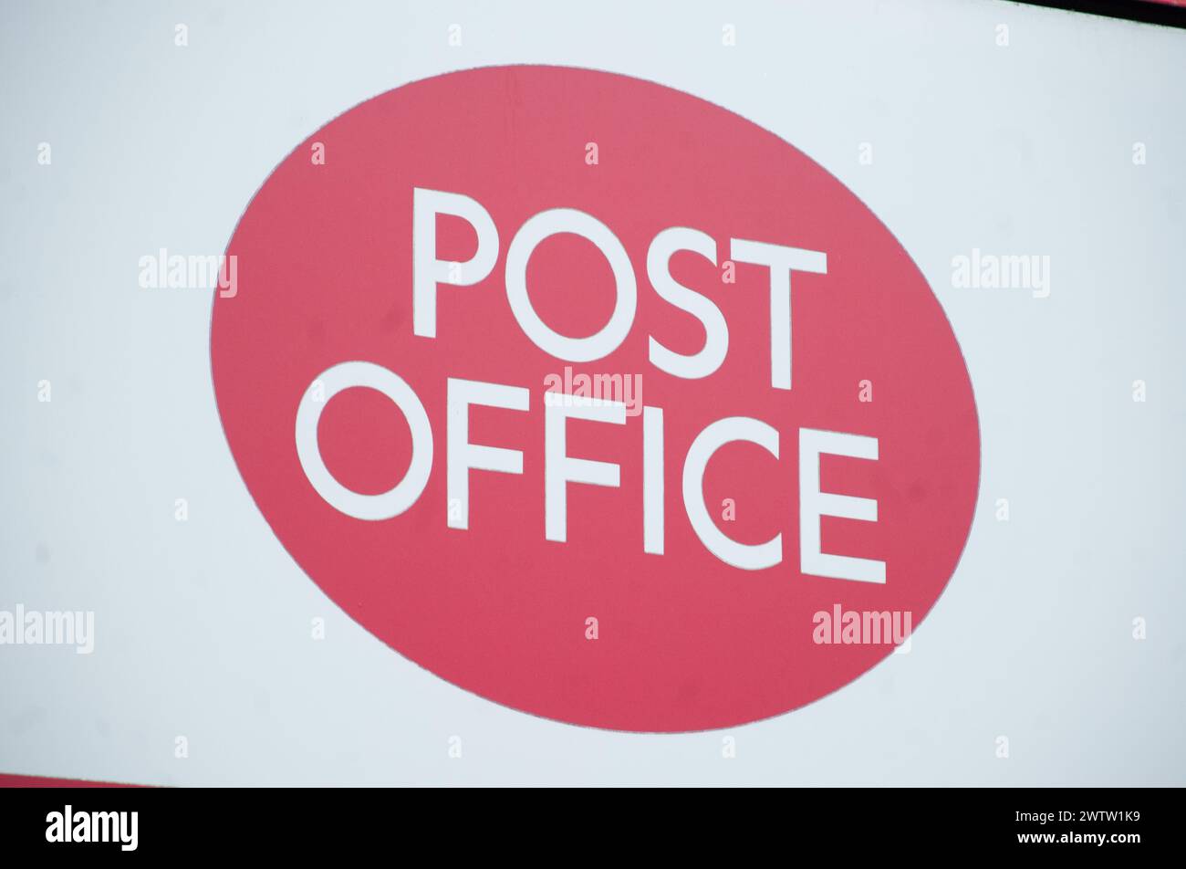 UK Post office logo Stock Photo - Alamy