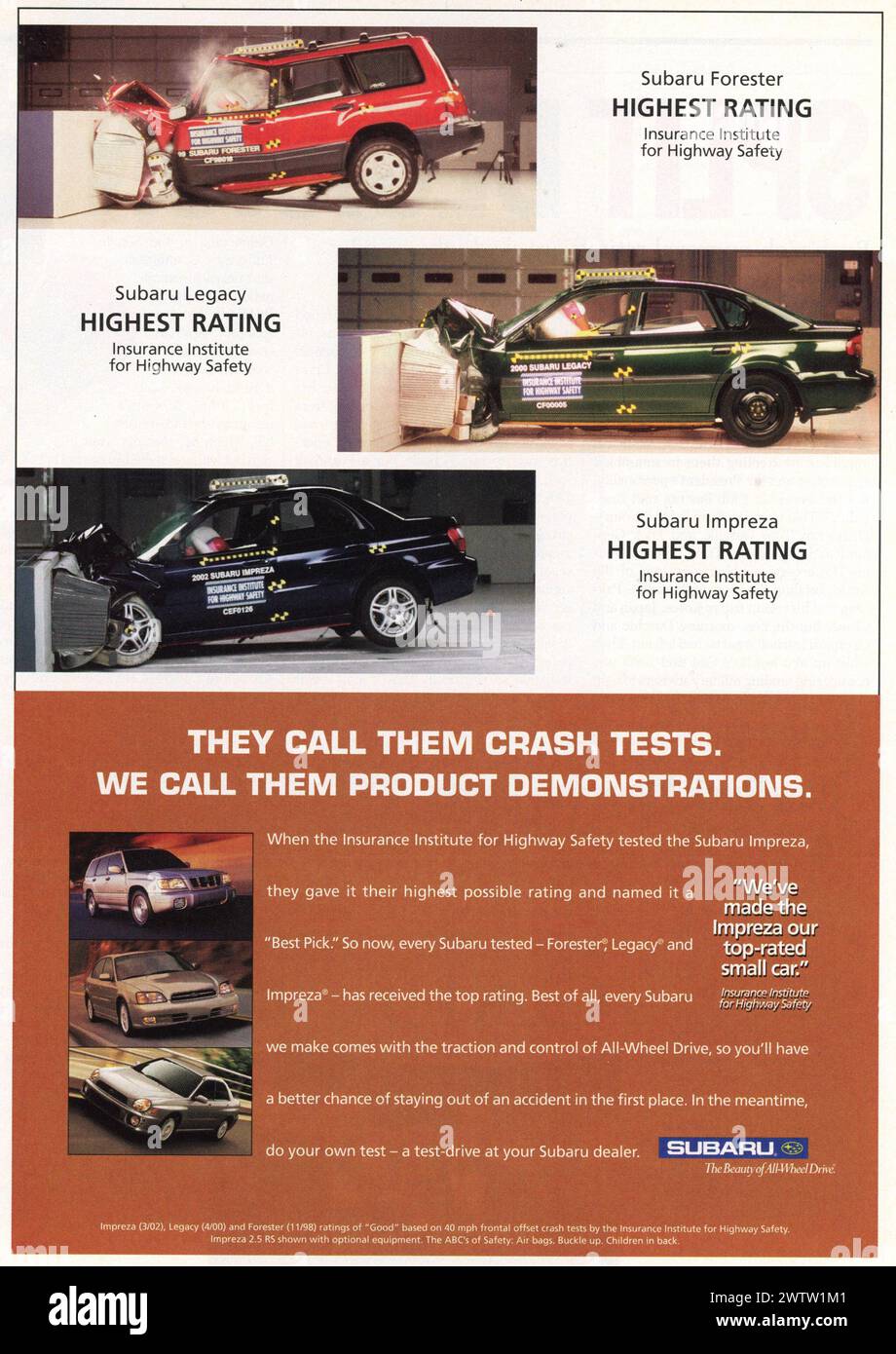 Vintage "Time" magazine 1 April 2002 issue advert, USA Stock Photo - Alamy