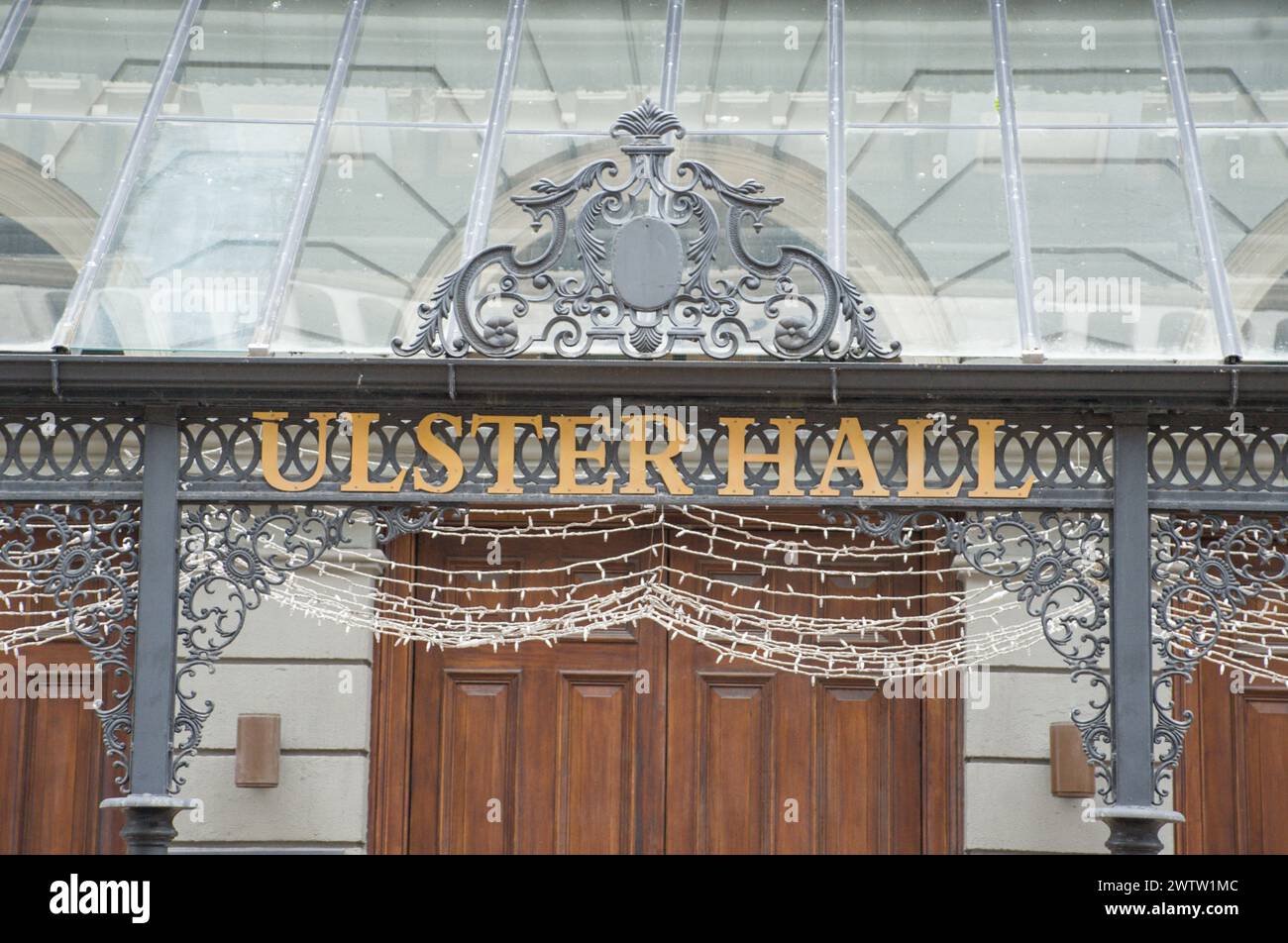 Ulster hall hi-res stock photography and images - Alamy