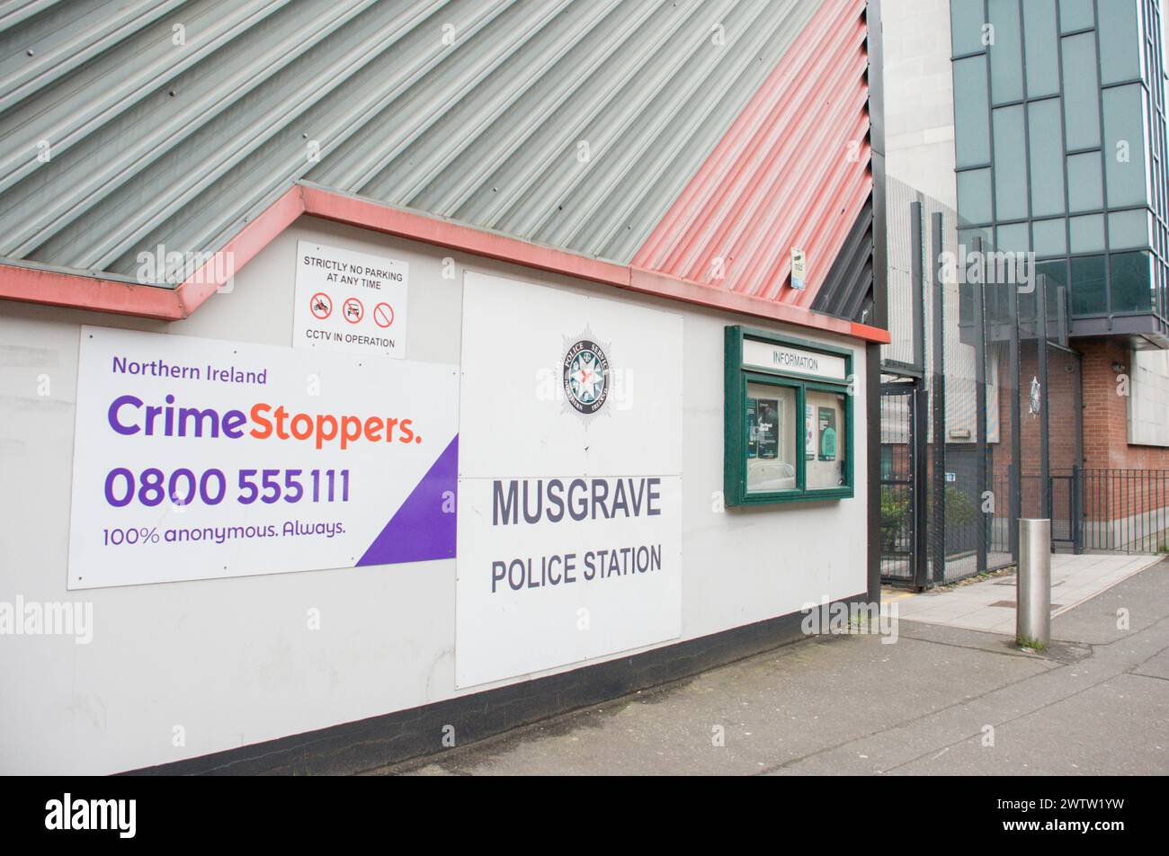 Musgrave Police Station, Belfast, Northern Ireland Stock Photo - Alamy