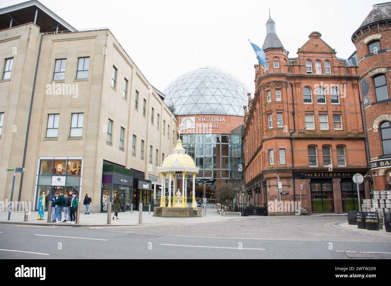 Victoria Square shopping centre, Belfast. Northern Ireland Stock Photo ...