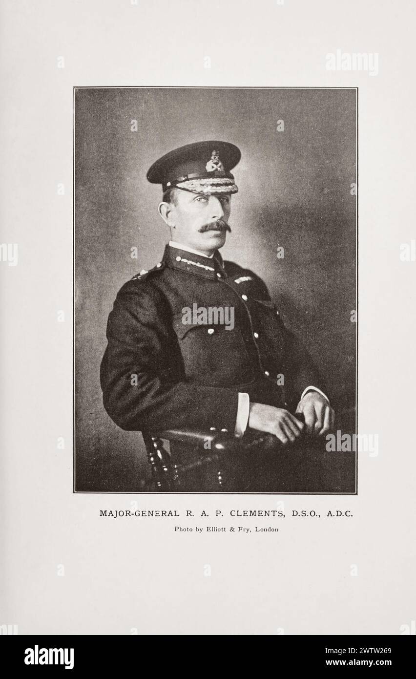 Vintage Portrait, Major General, Ralph Arthur Penrhyn ClementsFrom ...