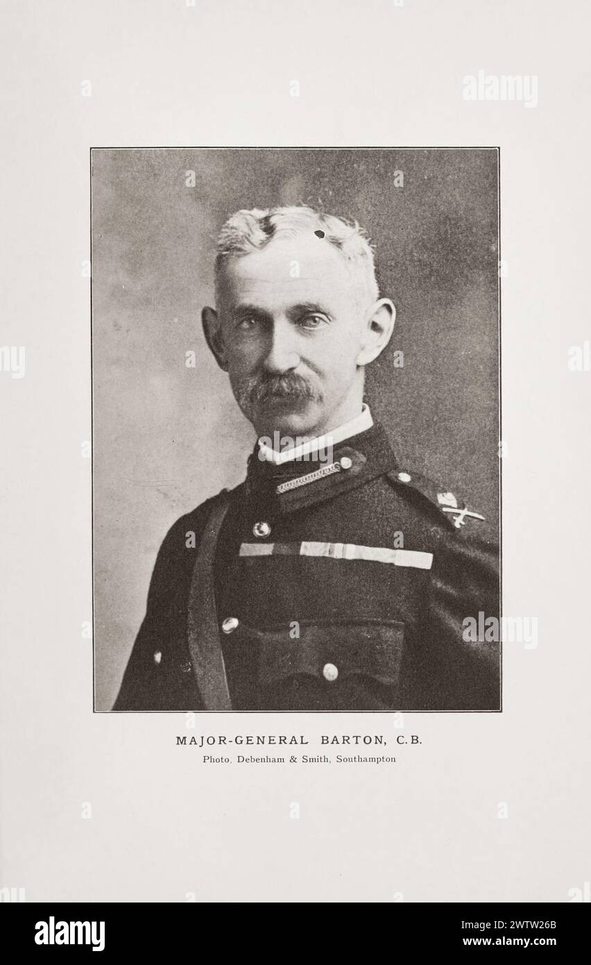Vintage Portrait, Major General Sir Geoffrey Barton. From South Africa ... Vintage Portrait, Major General Sir Geoffrey Barton. From South Africa ...
