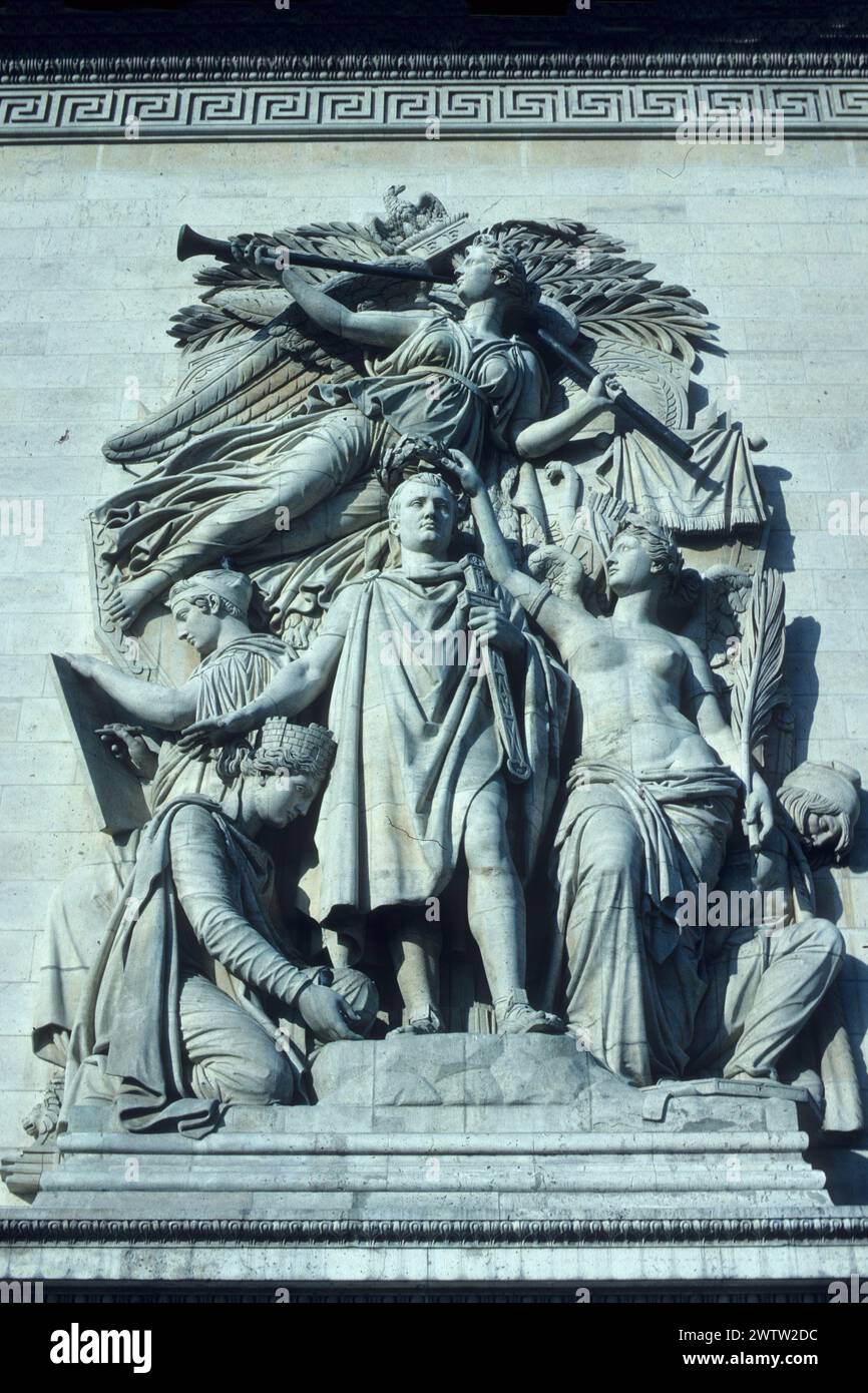 Le Triomphe de 1810, by Jean-Pierre Cortot celebrates the Treaty of ...