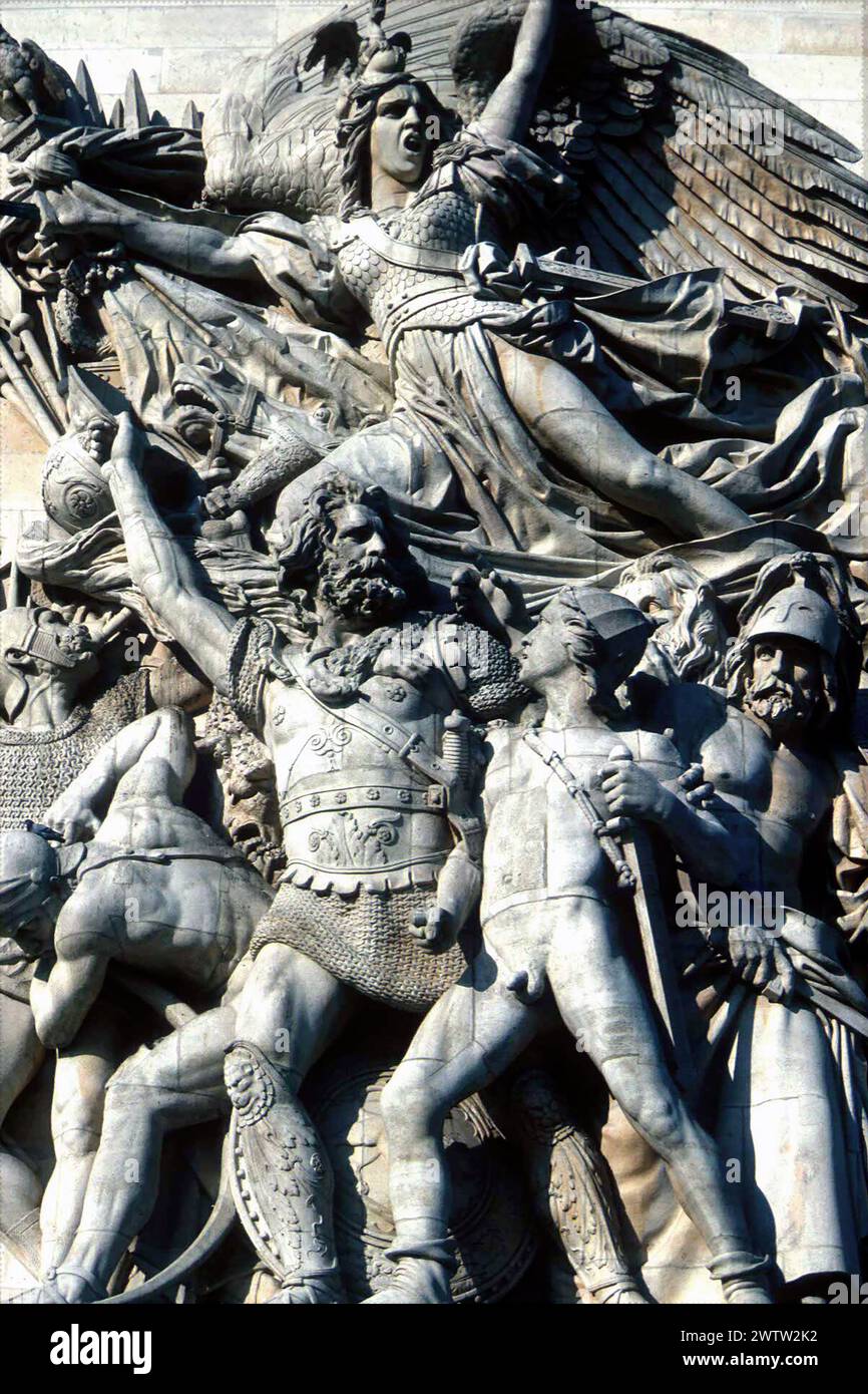 Le Départ de 1792 by François Rude celebrating the cause of the French ...