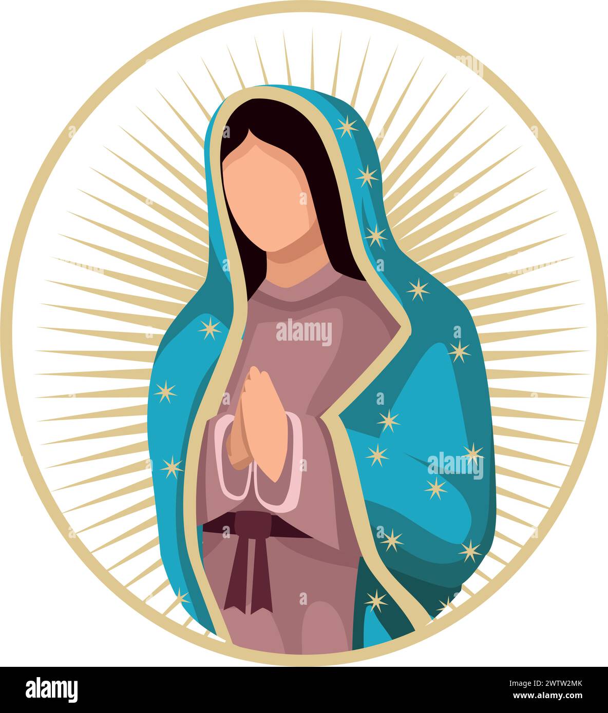 Church of the annunciation to the blessed virgin mary Cut Out Stock Images & Pictures - Alamy