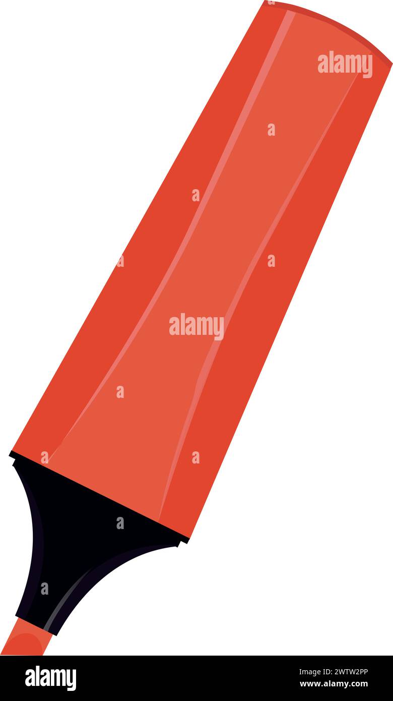 Cartoon highlighter pen Stock Vector Images - Alamy