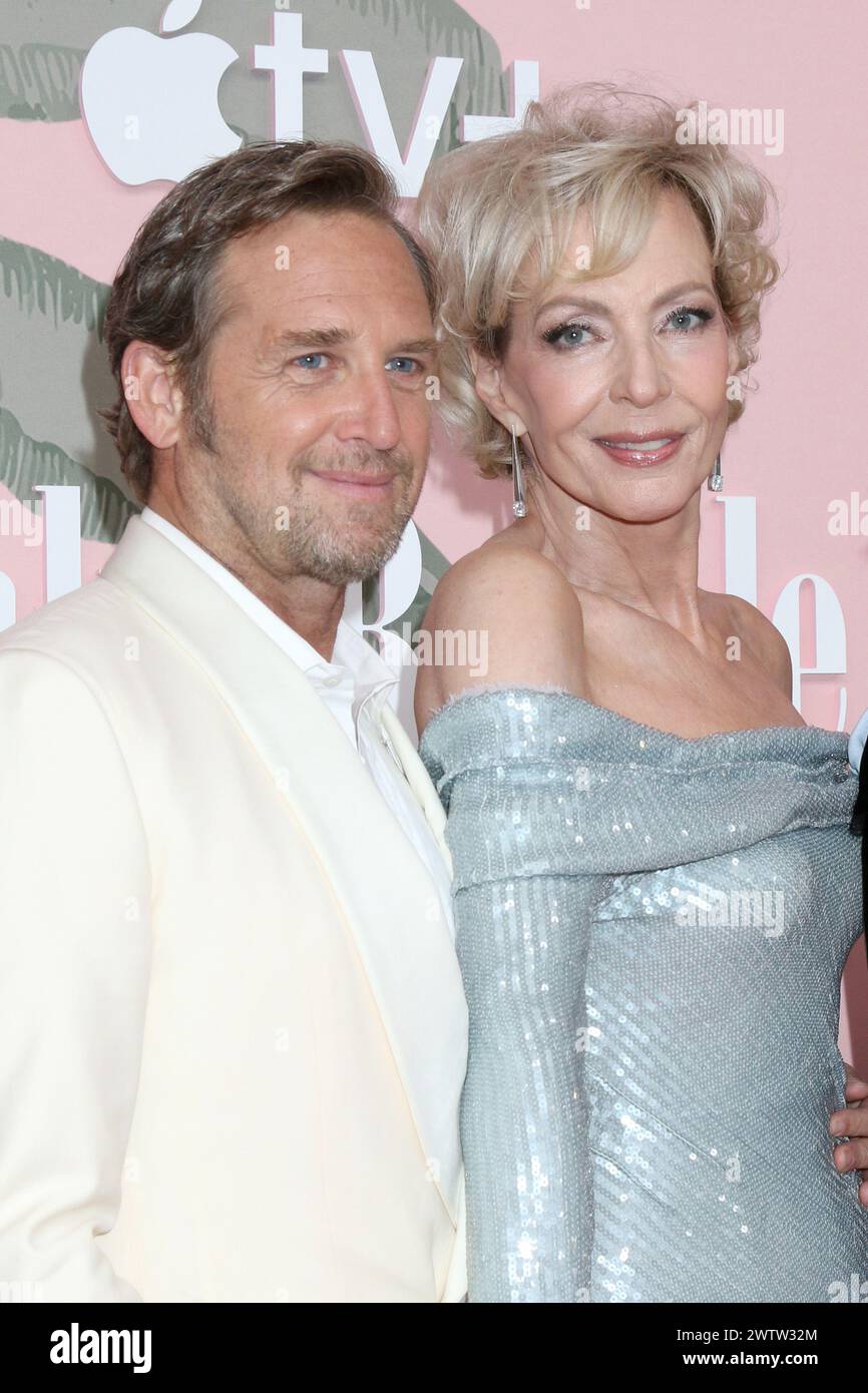 LOS ANGELES - MAR 14: Josh Lucas, Allison Janney at the Palm Royale ...