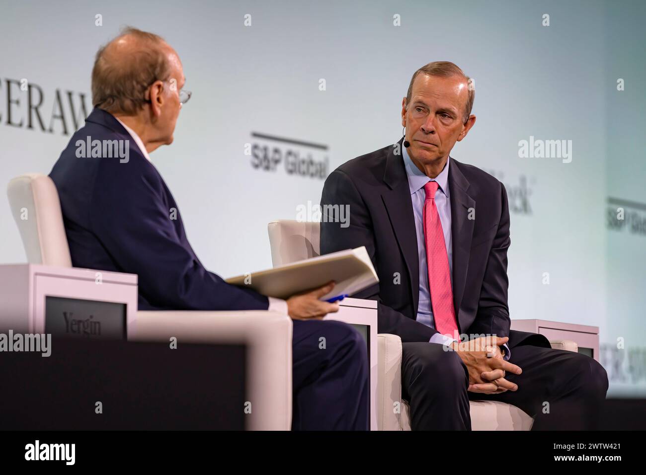 Houston, Texas, USA. 19th Mar, 2024. MIKE WIRTH, Chairman of the Board ...