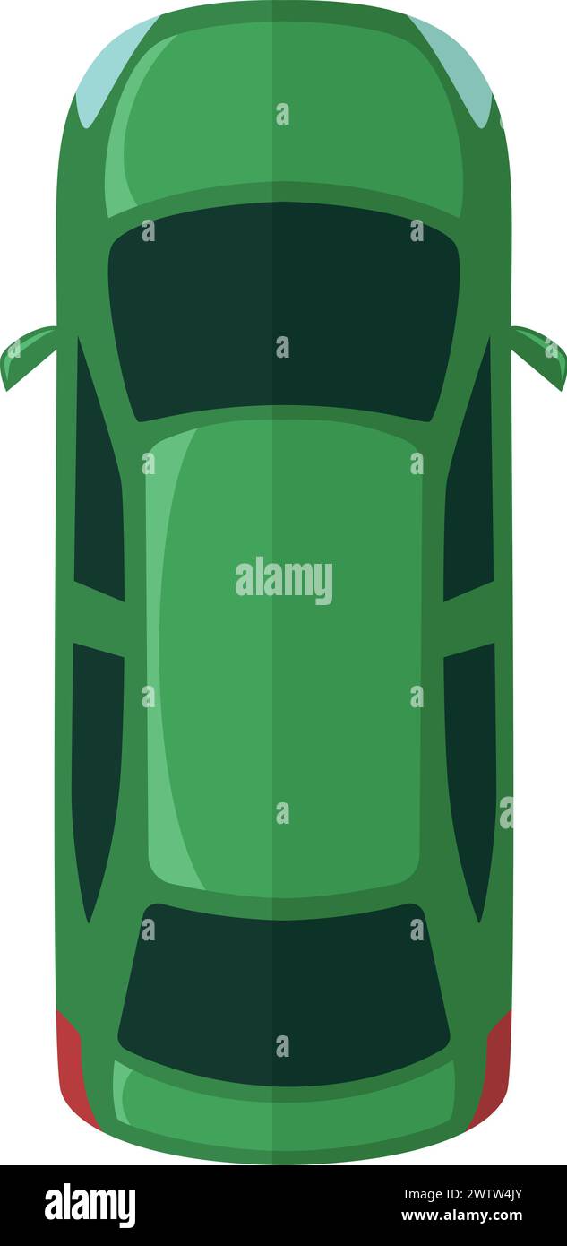 Top view electric vehicle Stock Vector Images - Alamy