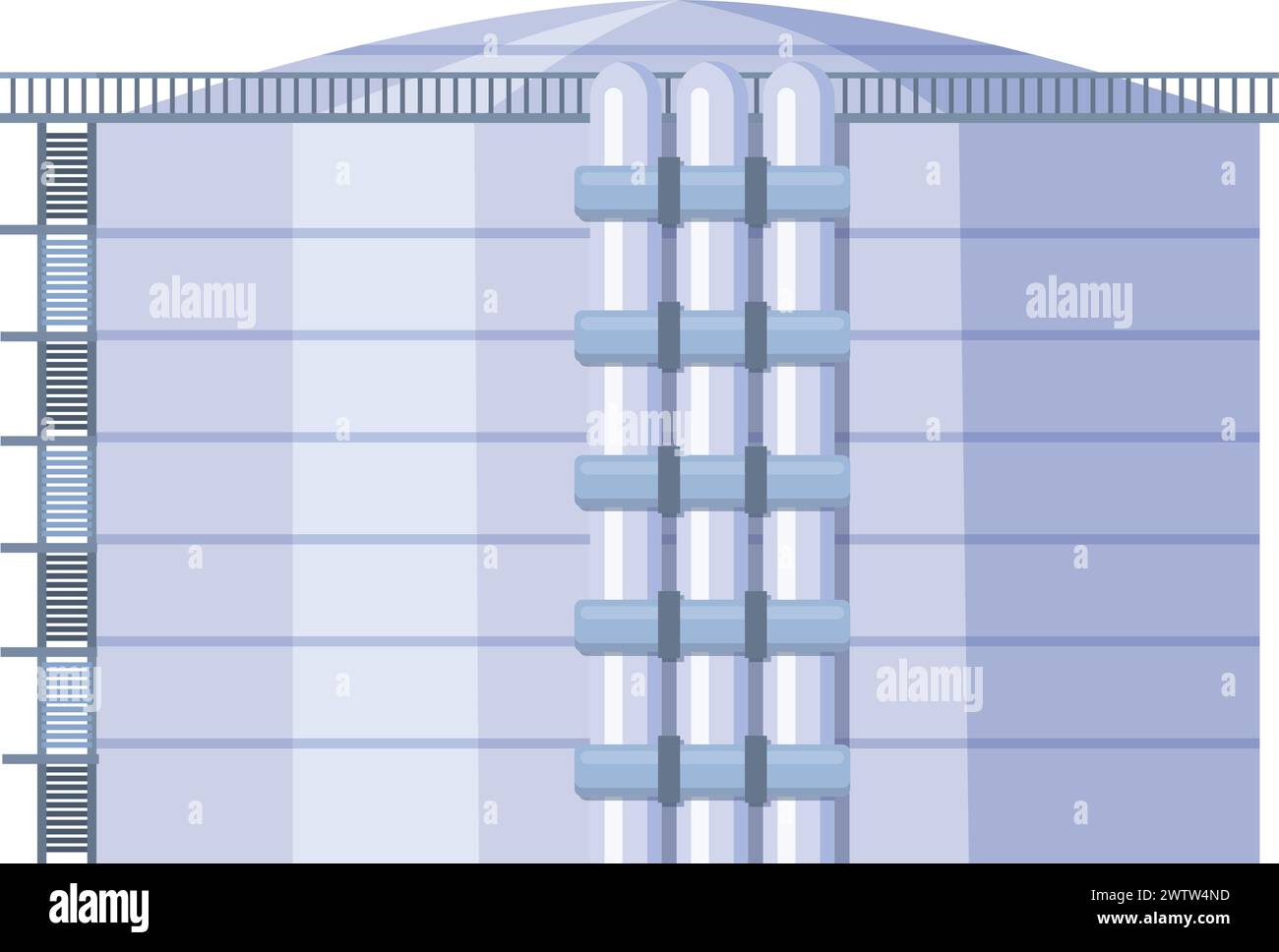 Oil refinery pipe Cut Out Stock Images & Pictures - Alamy