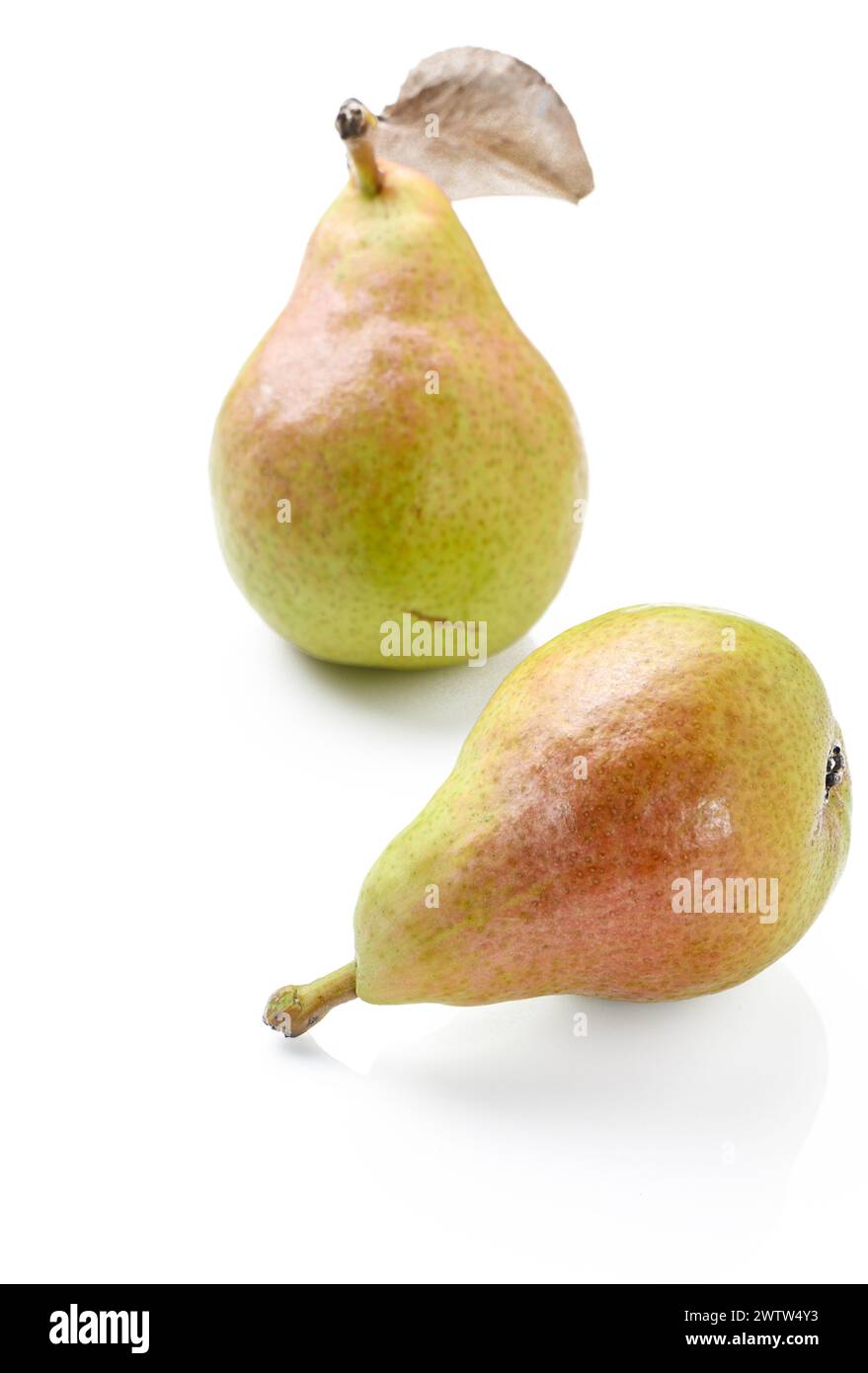 Collection of delicious pears, isolated on white background 1 Stock ...