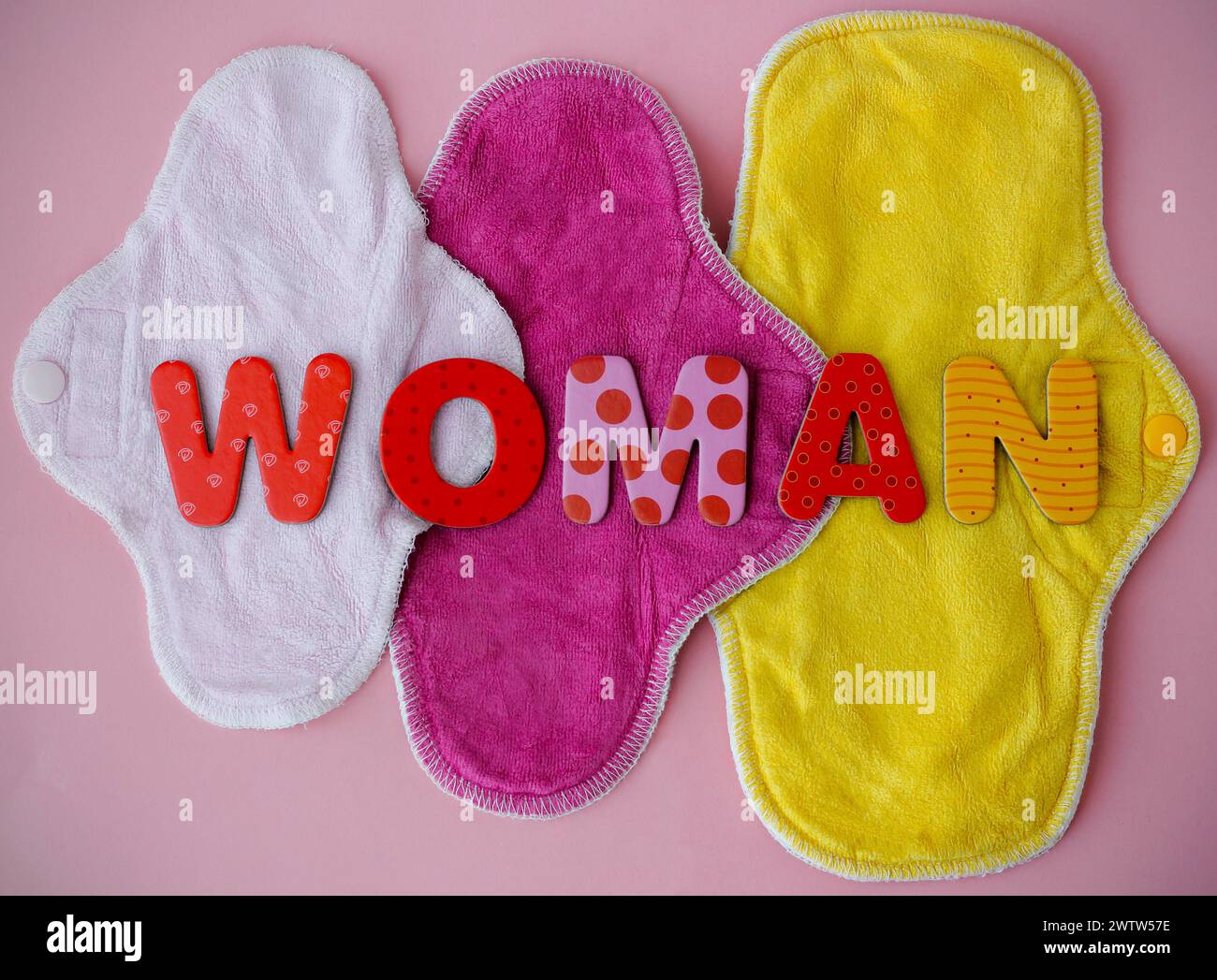 Menstrual bamboo pad hi-res stock photography and images - Alamy