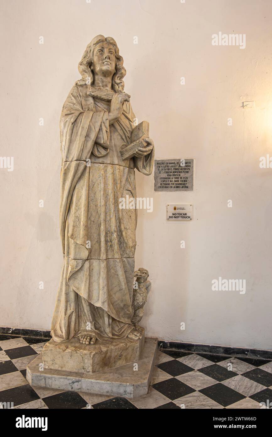 Cartagena, Colombia - July 25, 2023: Catedral de Santa Catalina de ...
