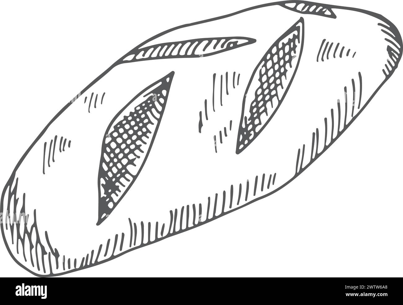 Sourdough bread homemade Stock Vector Images - Alamy