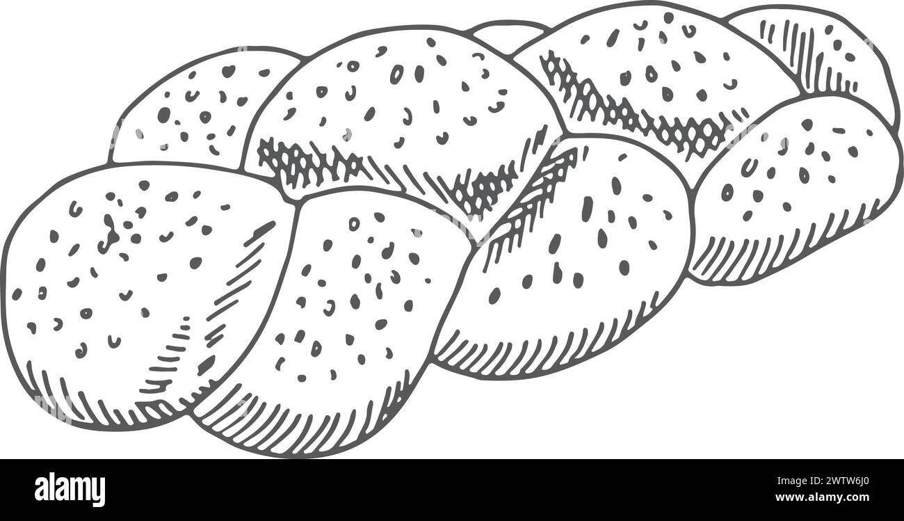 Challah drawing hi-res stock photography and images - Alamy