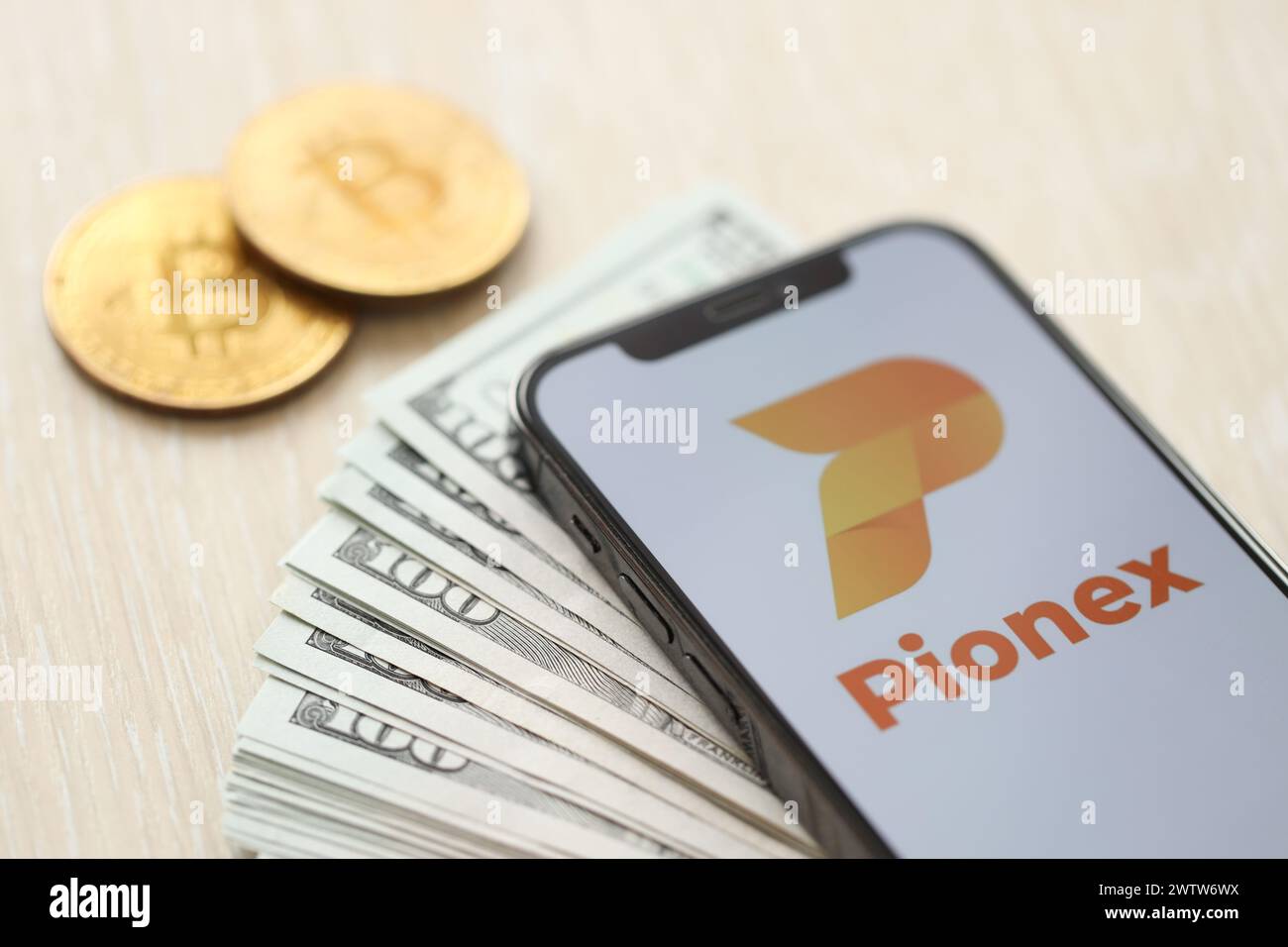 Pionex logo hi-res stock photography and images - Alamy
