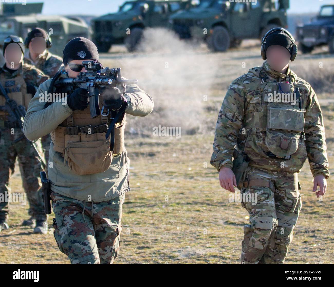 A Green Beret assigned to 10th Special Forces Group (Airborne ...