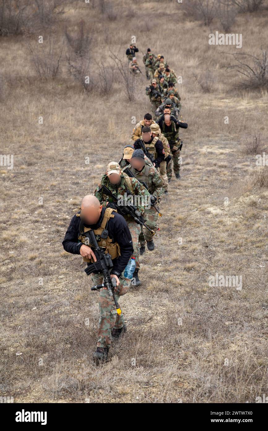 Operators with Special Forces Battalion “Wolves”, Army of the Republic ...