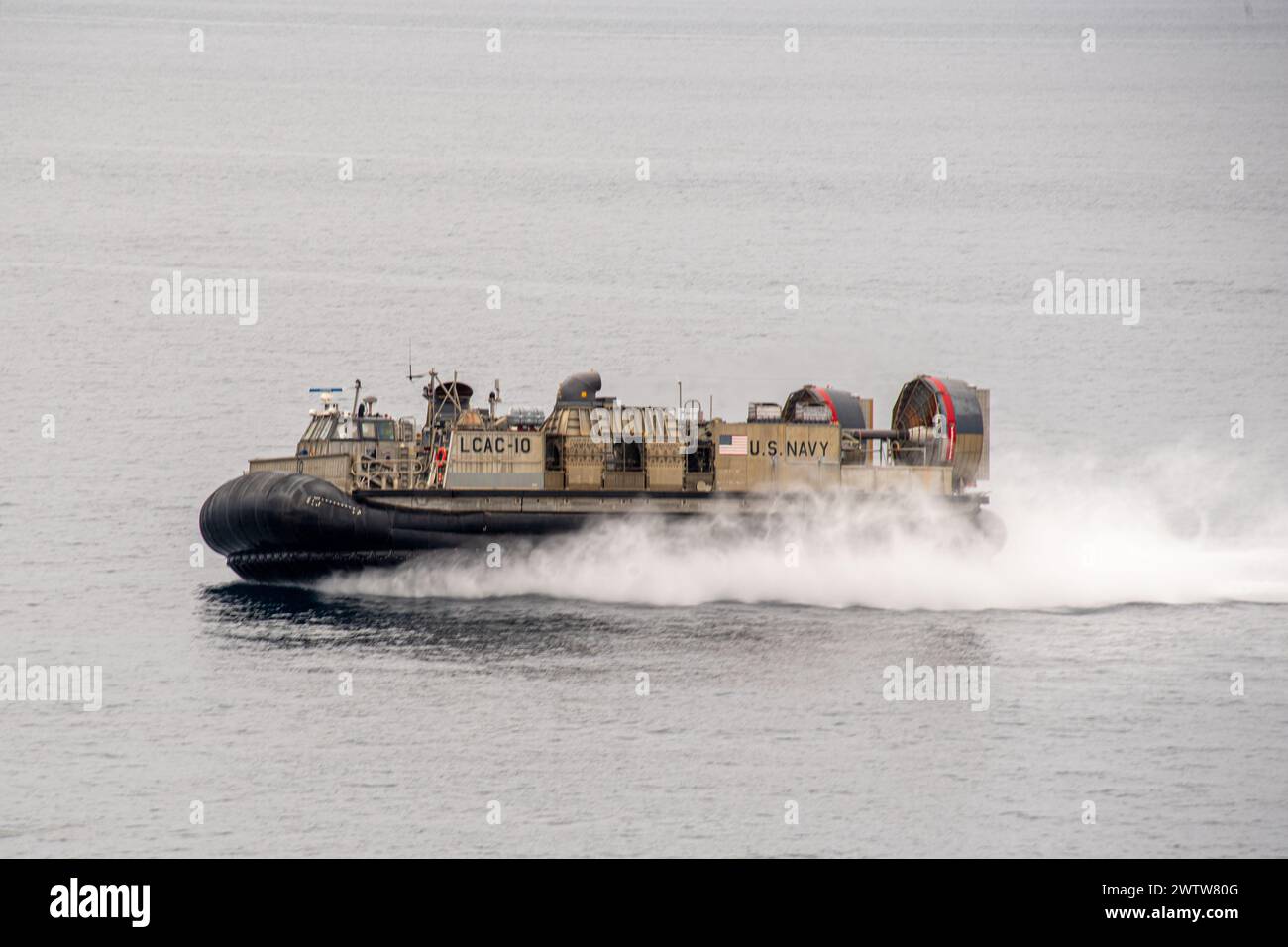 SASEBO, Japan (March 7, 2024) A landing craft, air cushion (LCAC ...