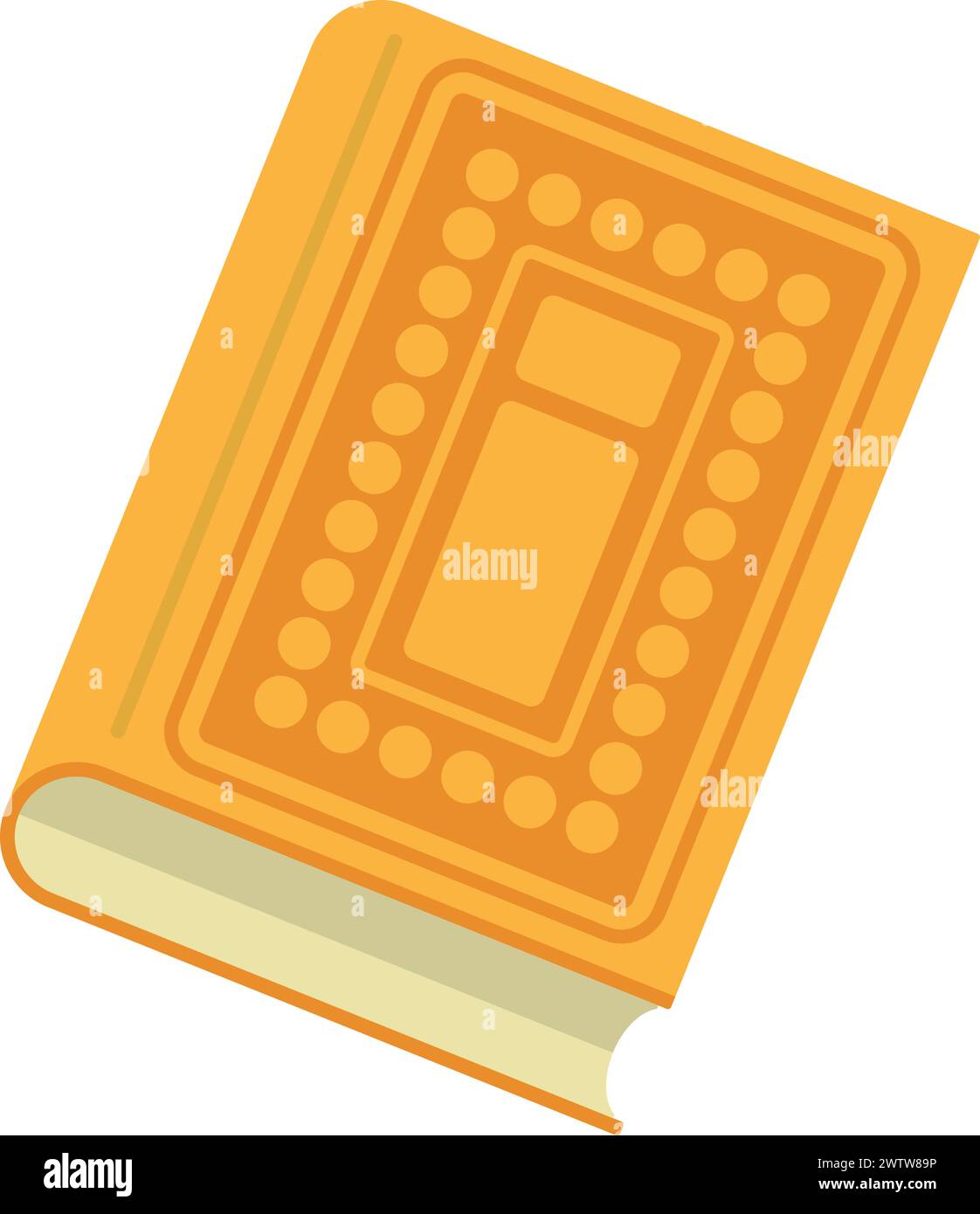 Book icon. Hardcover encyclopedia. Reading color symbol Stock Vector ...