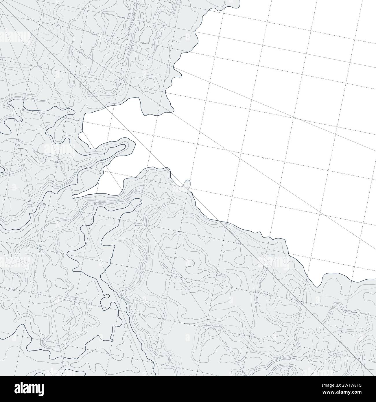 Naval map in vintage style. Empty retro background Stock Vector Image ...