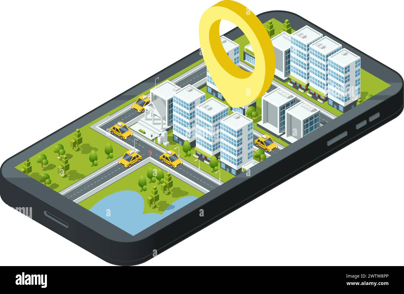 Geocaching location Stock Vector Images - Alamy