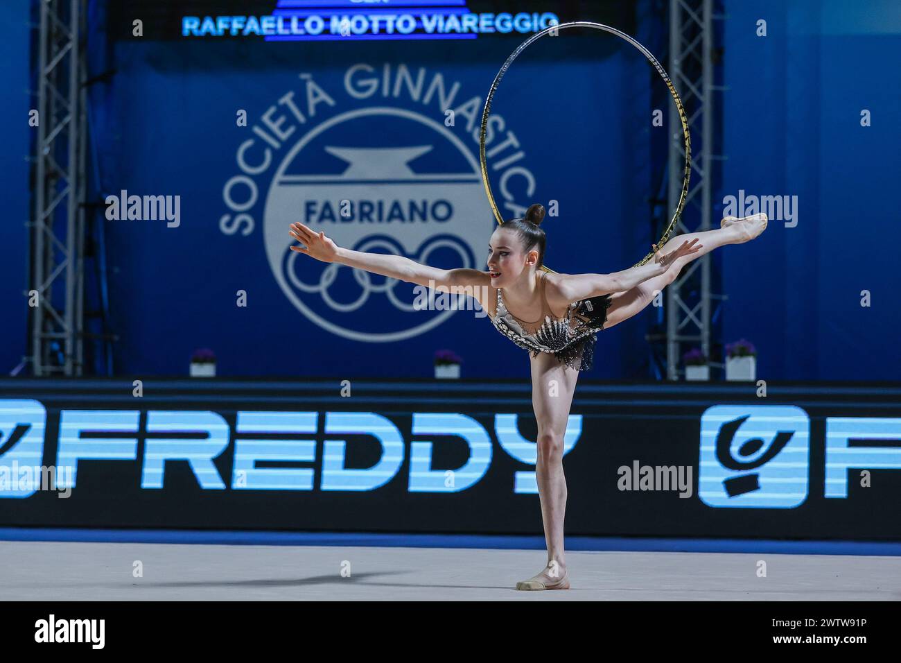Darja Varfolomeev of Raffaelo Motto Viareggio seen in action during ...