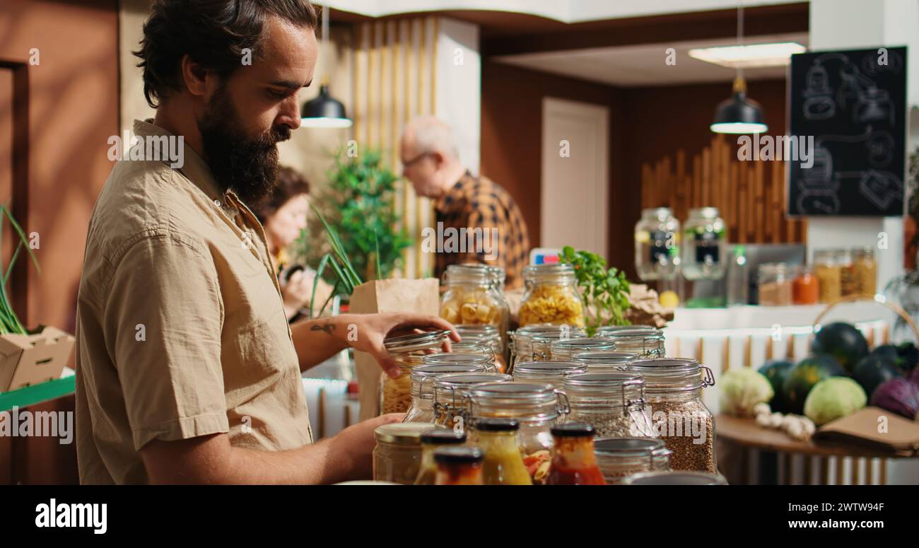 Bulk products supermarket pesticides hi-res stock photography and ...