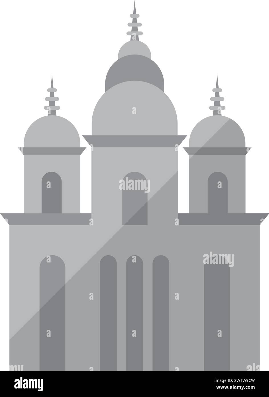 bangladesh temple design illustration vector Stock Vector Image & Art ...