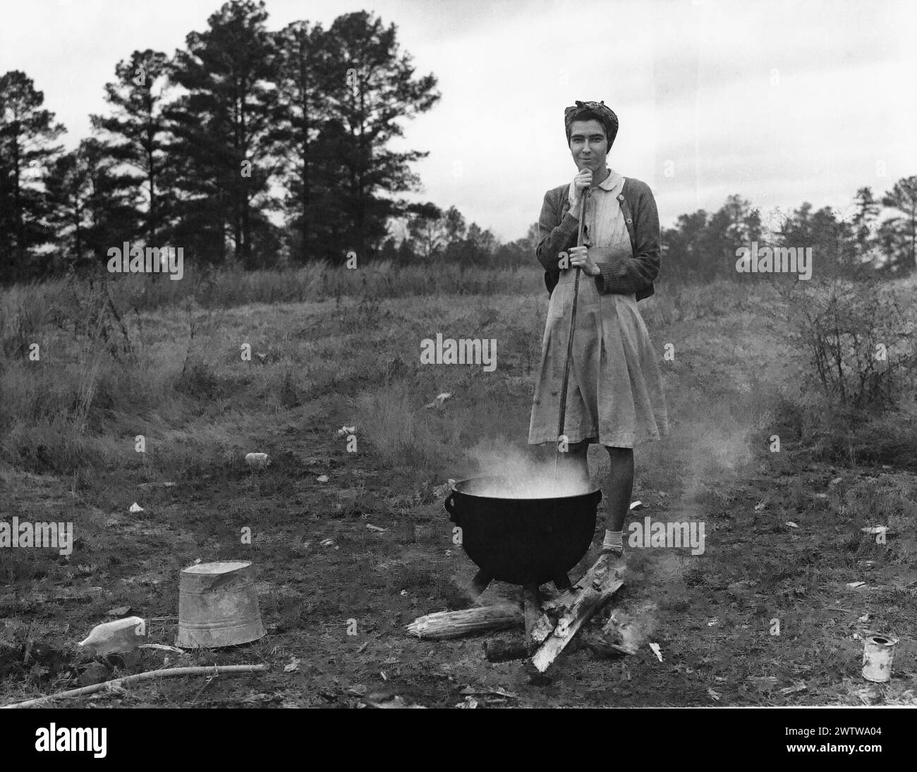 Old woman farmer in Black and White Stock Photos & Images - Alamy