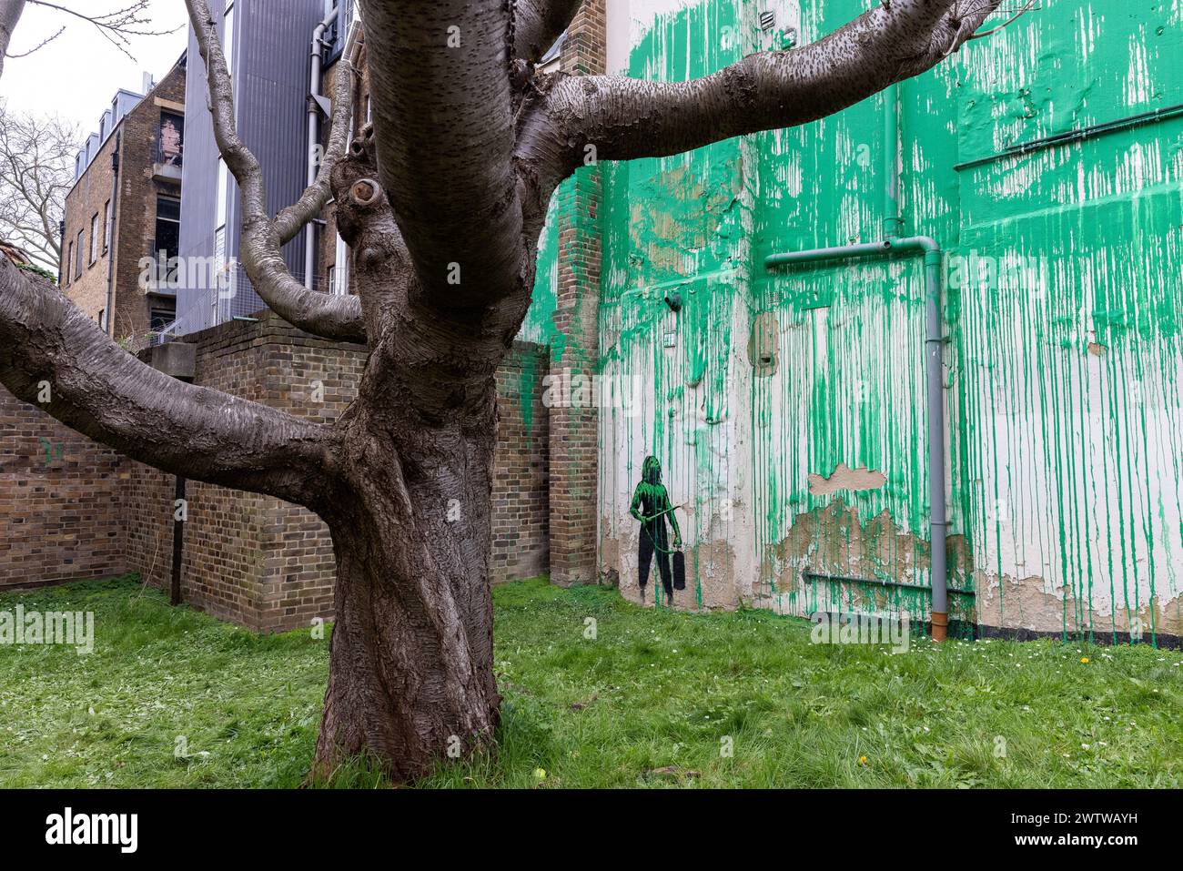 London, UK. 19th March, 2024. New artwork by world-renowned street ...