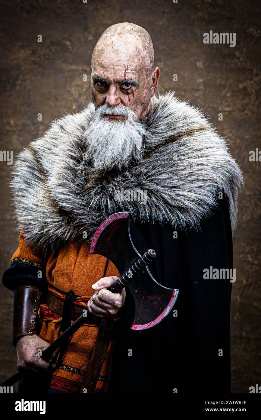 Viking battledress hi-res stock photography and images - Alamy