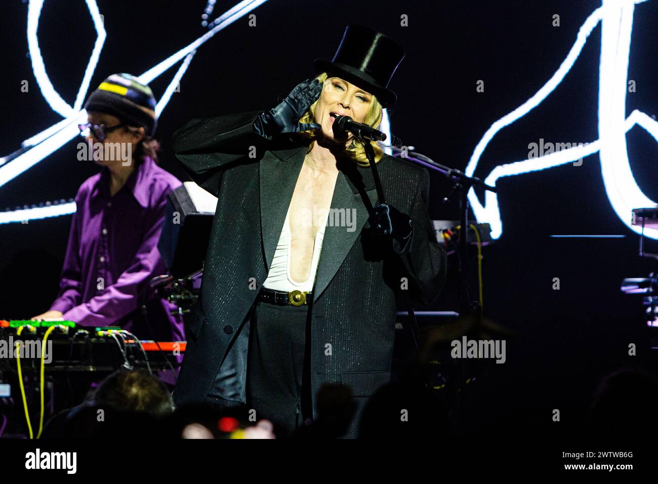 Milano, Italy, on March 19 2024 , Roisin Murphy, real name Róisín Marie ...