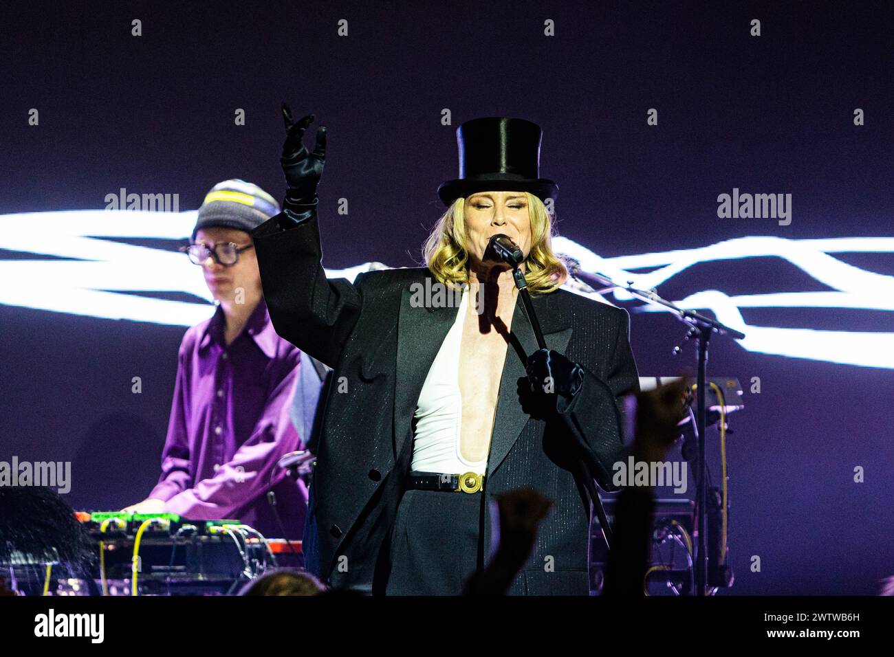 Milano, Italy, on March 19 2024 , Roisin Murphy, real name Róisín Marie ...