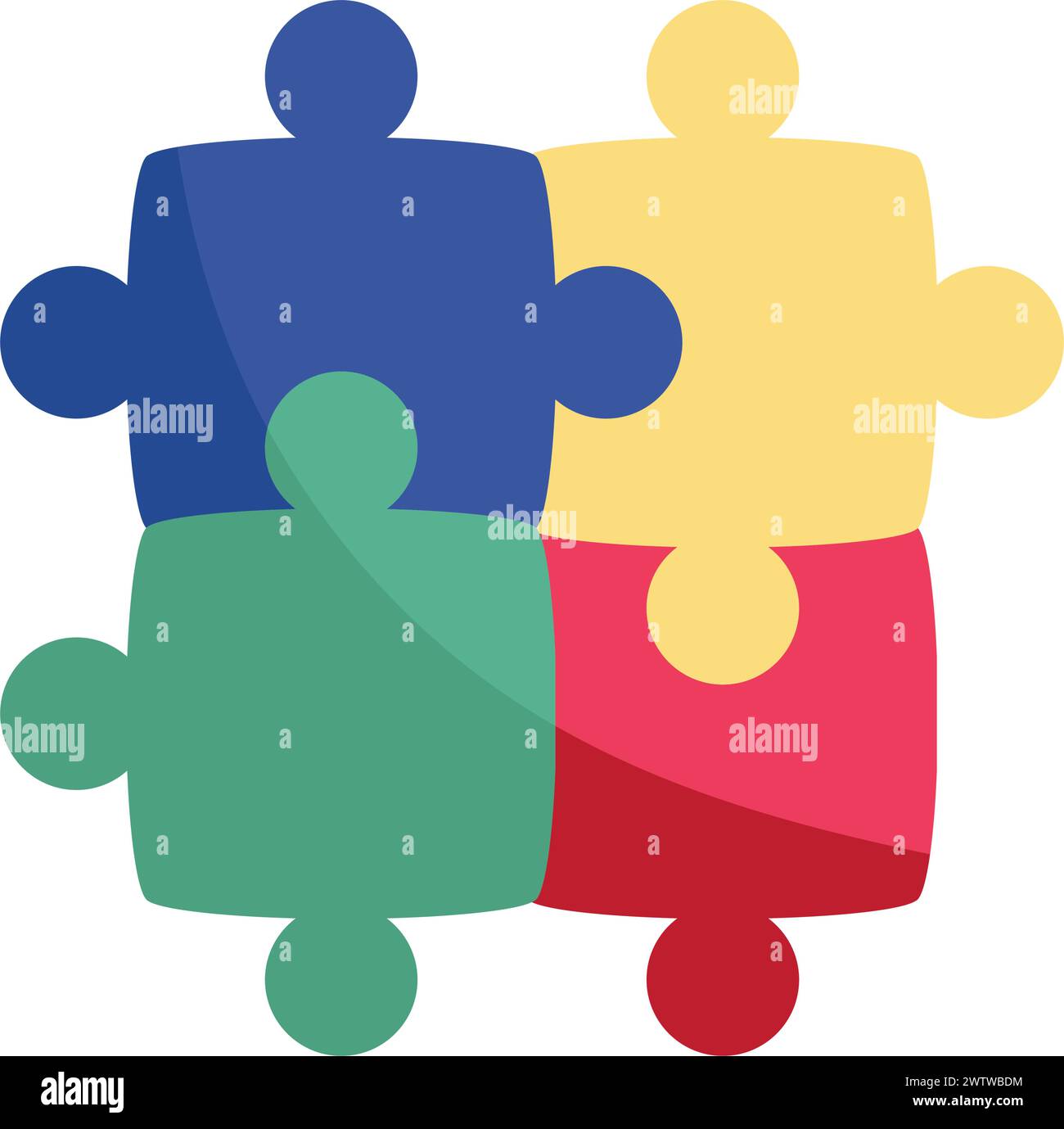 Autism puzzles Cut Out Stock Images & Pictures - Alamy