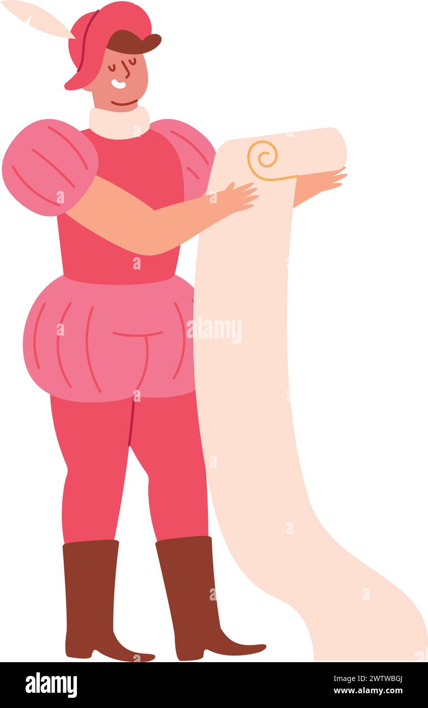 poet man cartoon illustration vector Stock Vector Image & Art - Alamy