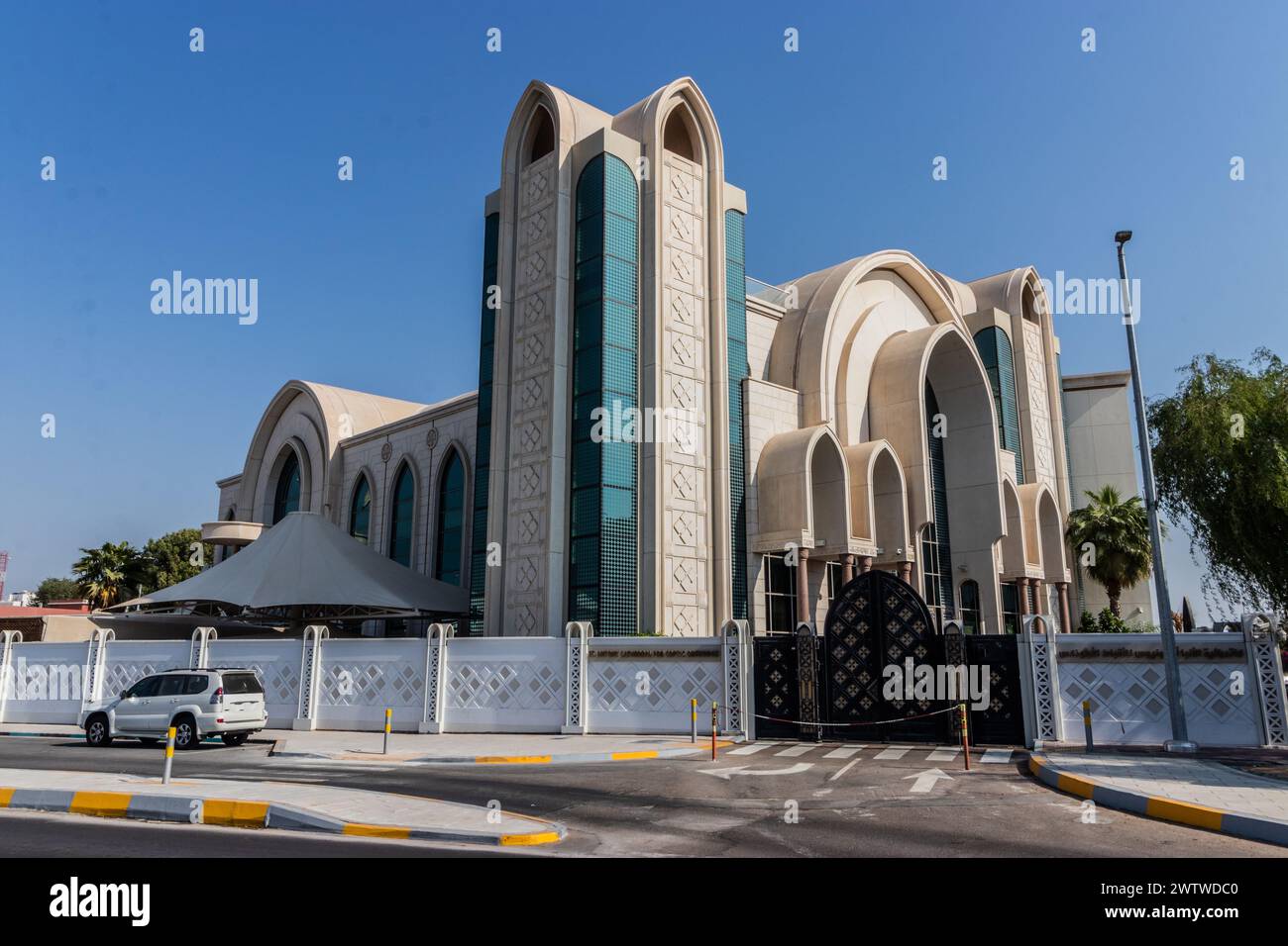 St. Antony Cathedral for Coptic Orthodox Church in Abu Dhabi, United ...