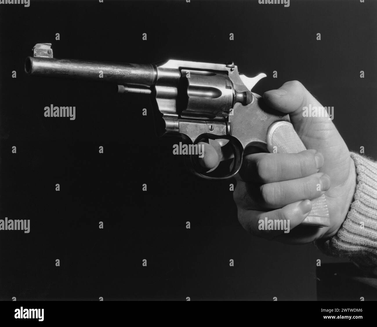 Trigger finger gun Black and White Stock Photos & Images - Alamy