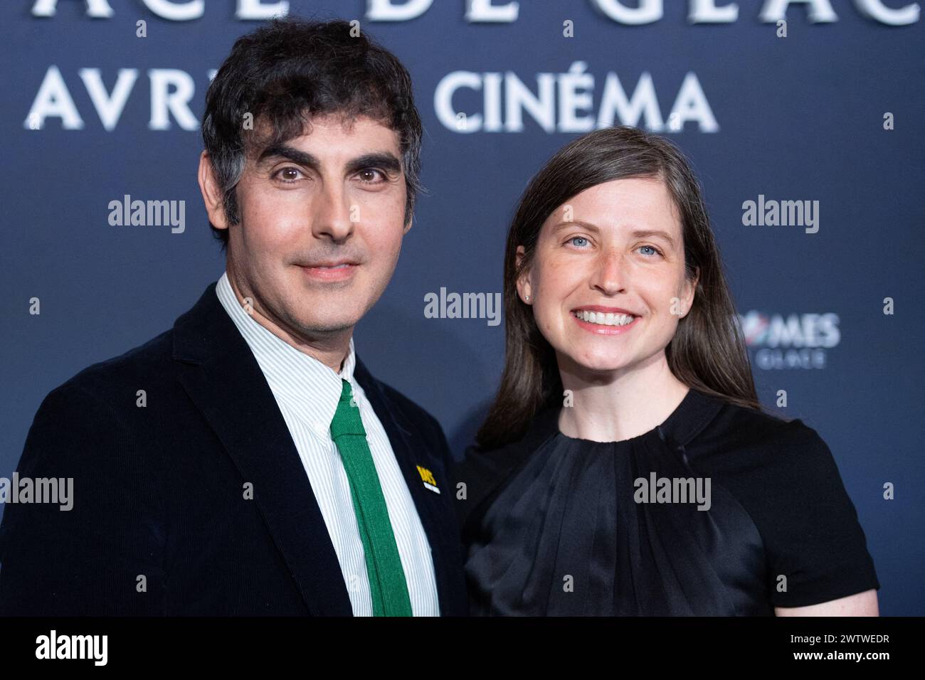 Paris, France. 19th Mar, 2024. Gil Kenan and Eliza Chaikin attending ...