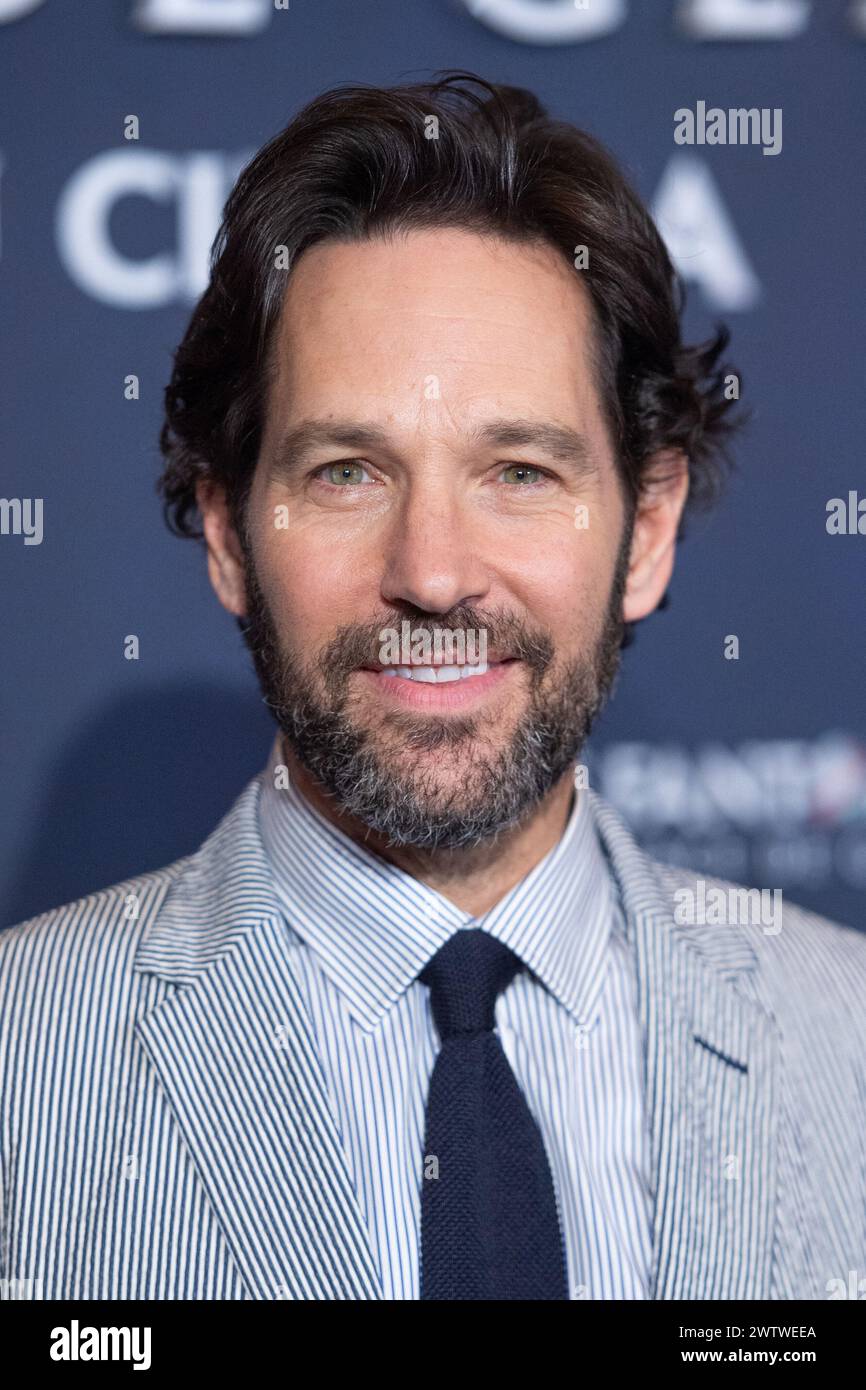 Paris, France. 19th Mar, 2024. Paul Rudd attending the Ghostbusters ...